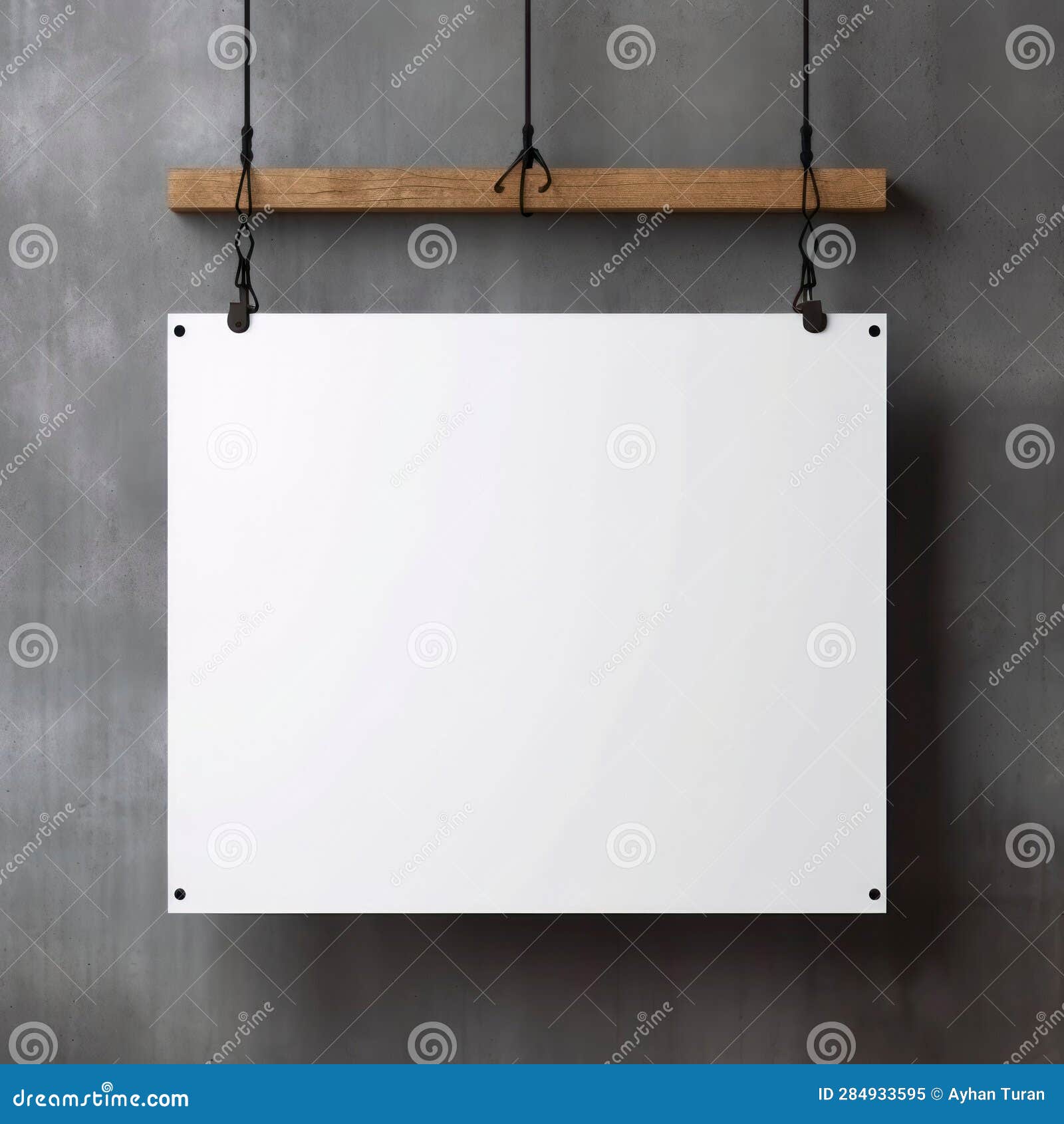 Template , Hanging Sign Board Stock Illustration - Illustration of ...