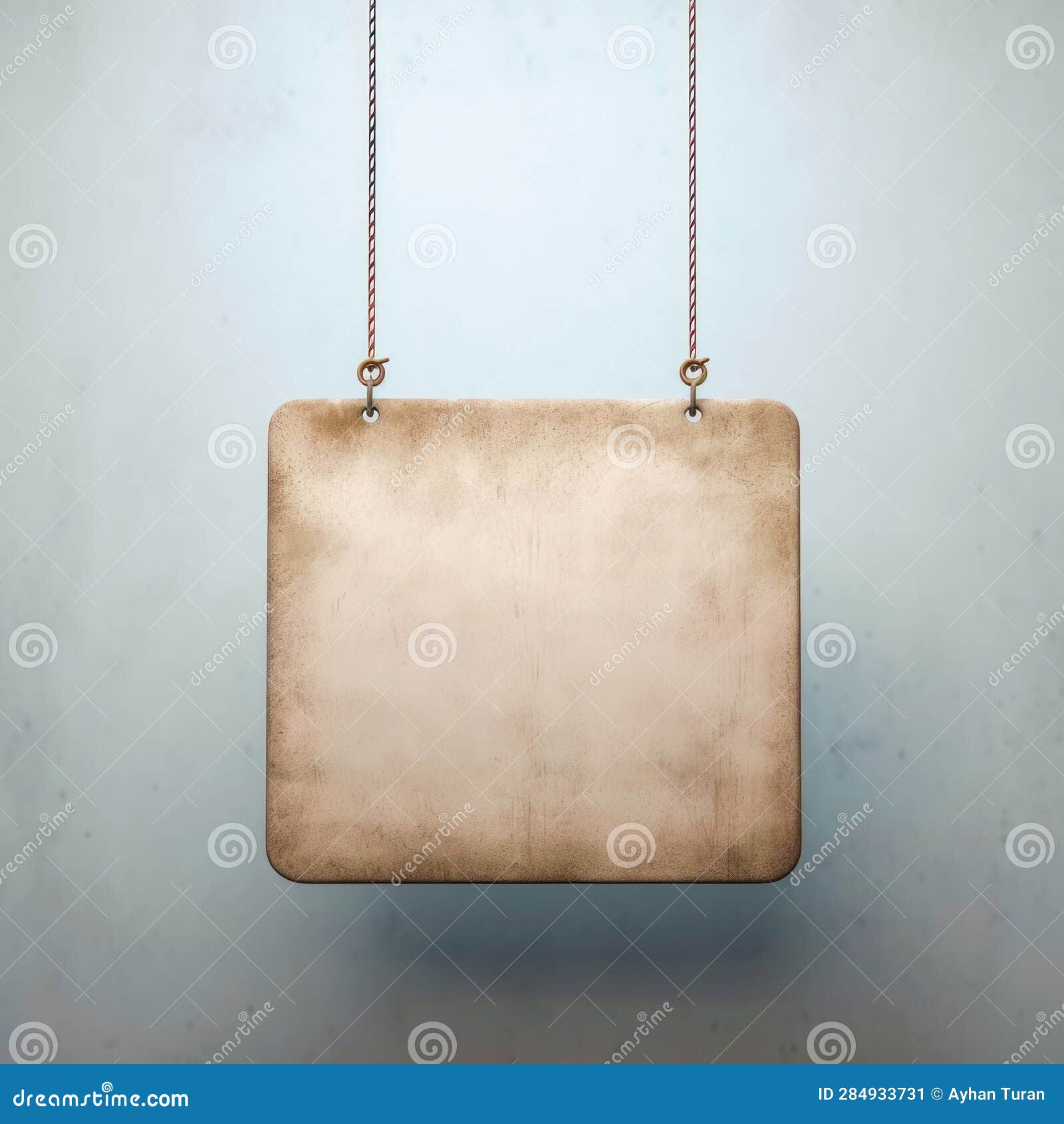 Template , Hanging Sign Board Stock Illustration - Illustration of ...