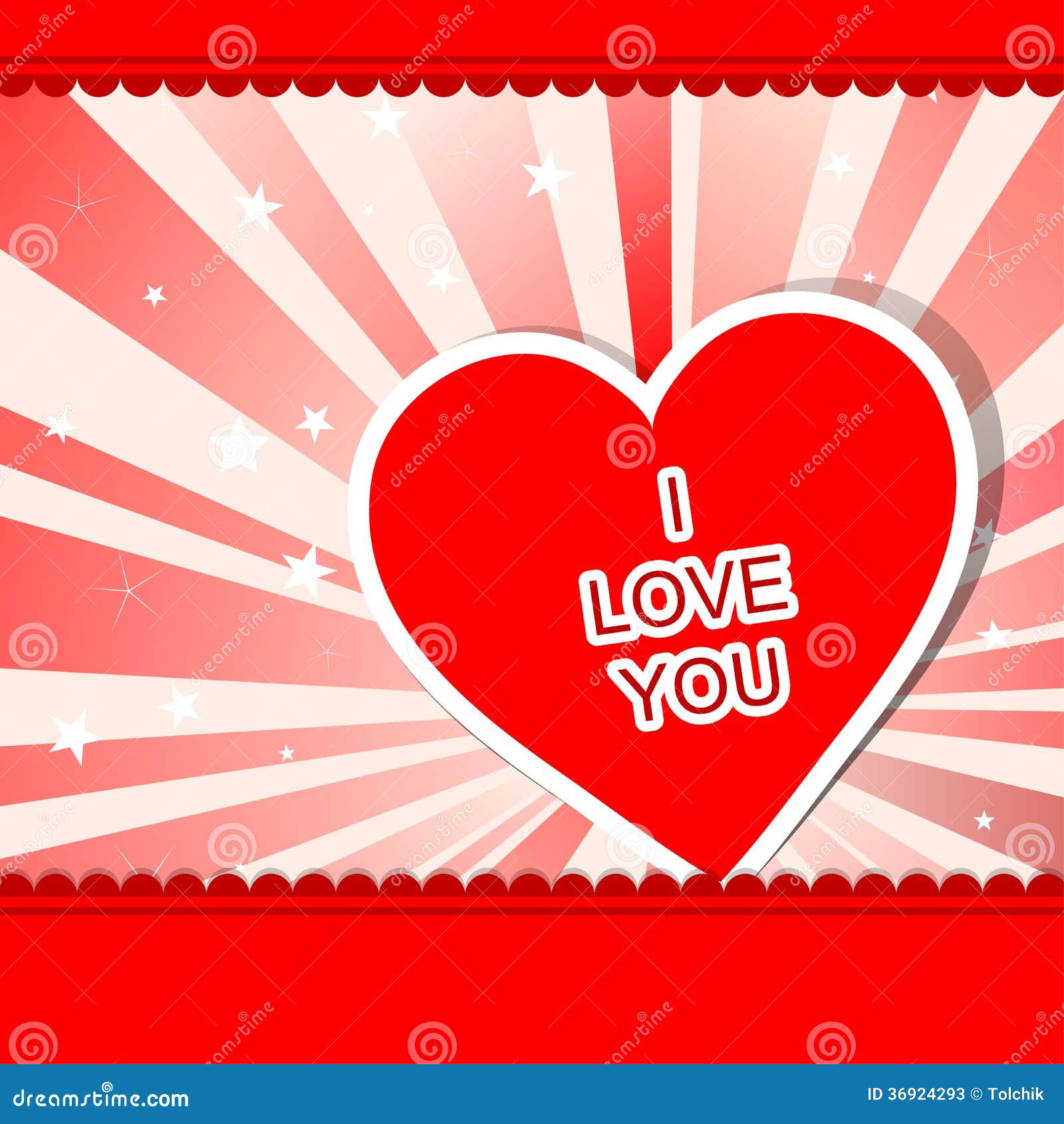 Template Heart Greeting Card, Vector Stock Vector - Illustration of ...