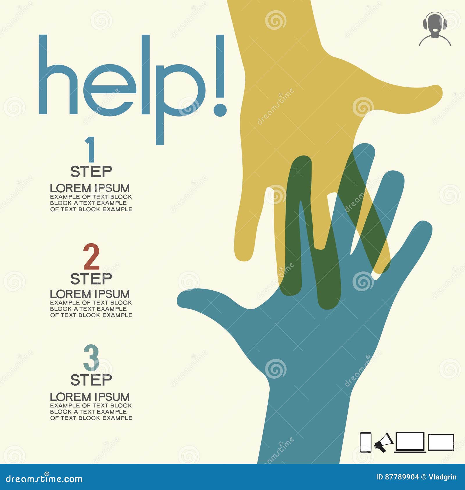 Template help background stock vector. Illustration of computer - 87789904