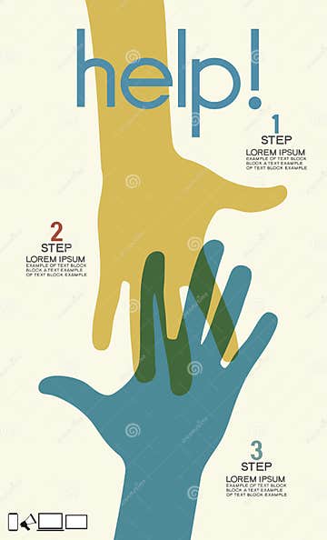 Template help background stock vector. Illustration of education - 87789905