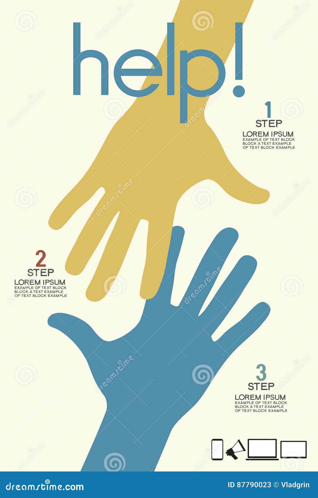 Template help background stock vector. Illustration of concept - 87790023