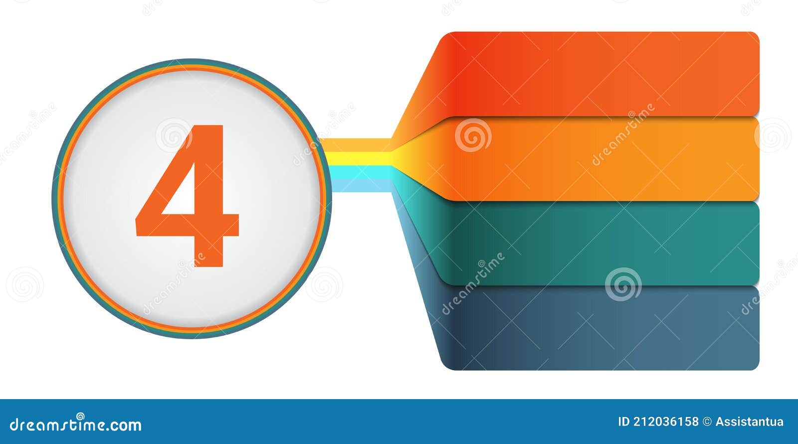 Colourful Numbered Hands Royalty-Free Illustration | CartoonDealer.com ...