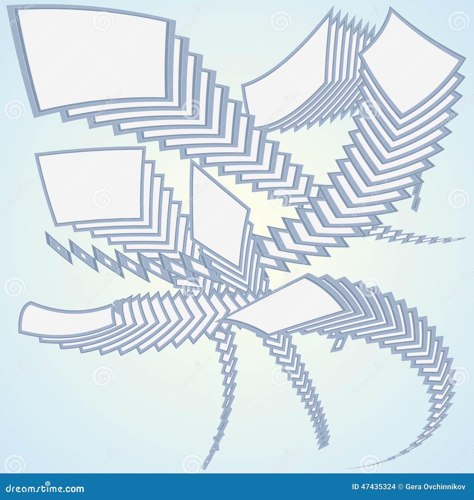 Template for an Inscription Stock Vector - Illustration of decorative ...