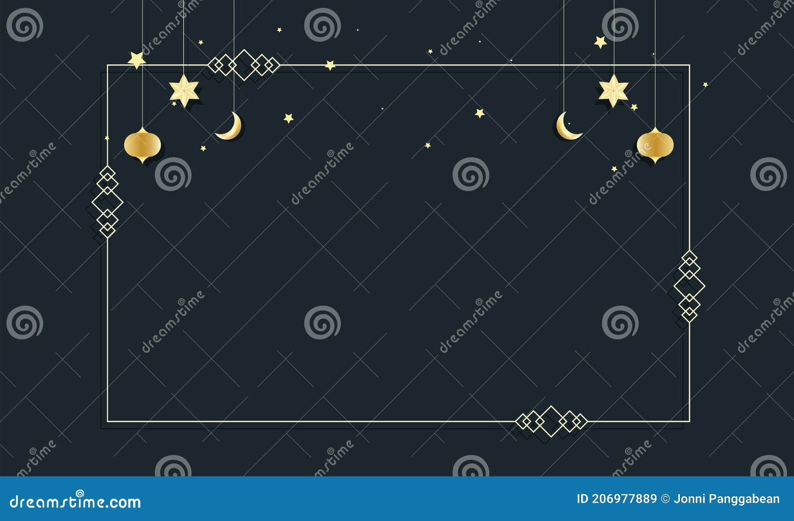 Template Invitation with Frame Border Ramadan Kareem. Card Invitation ... Template Invitation with Frame Border Ramadan Kareem. Card Invitation ...