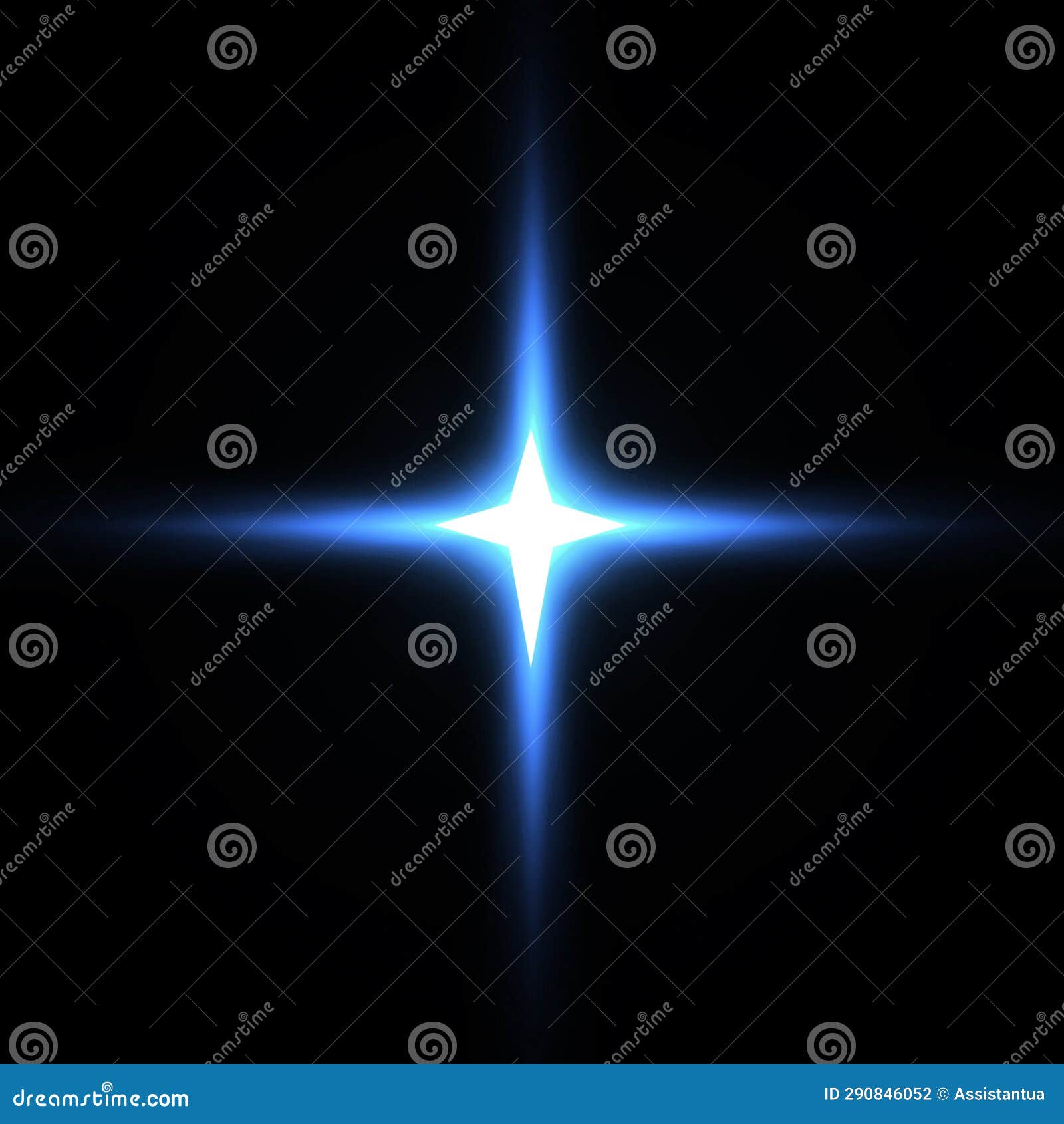 Four Rays Diverge In Different Directions Supporting Each Other Through ...