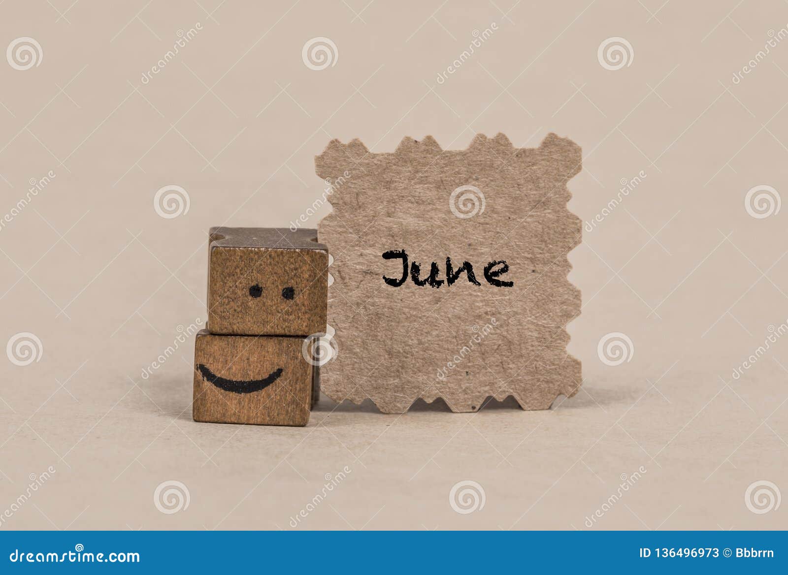 Template for June with a Smiley Icon Stock Image - Image of expression ...