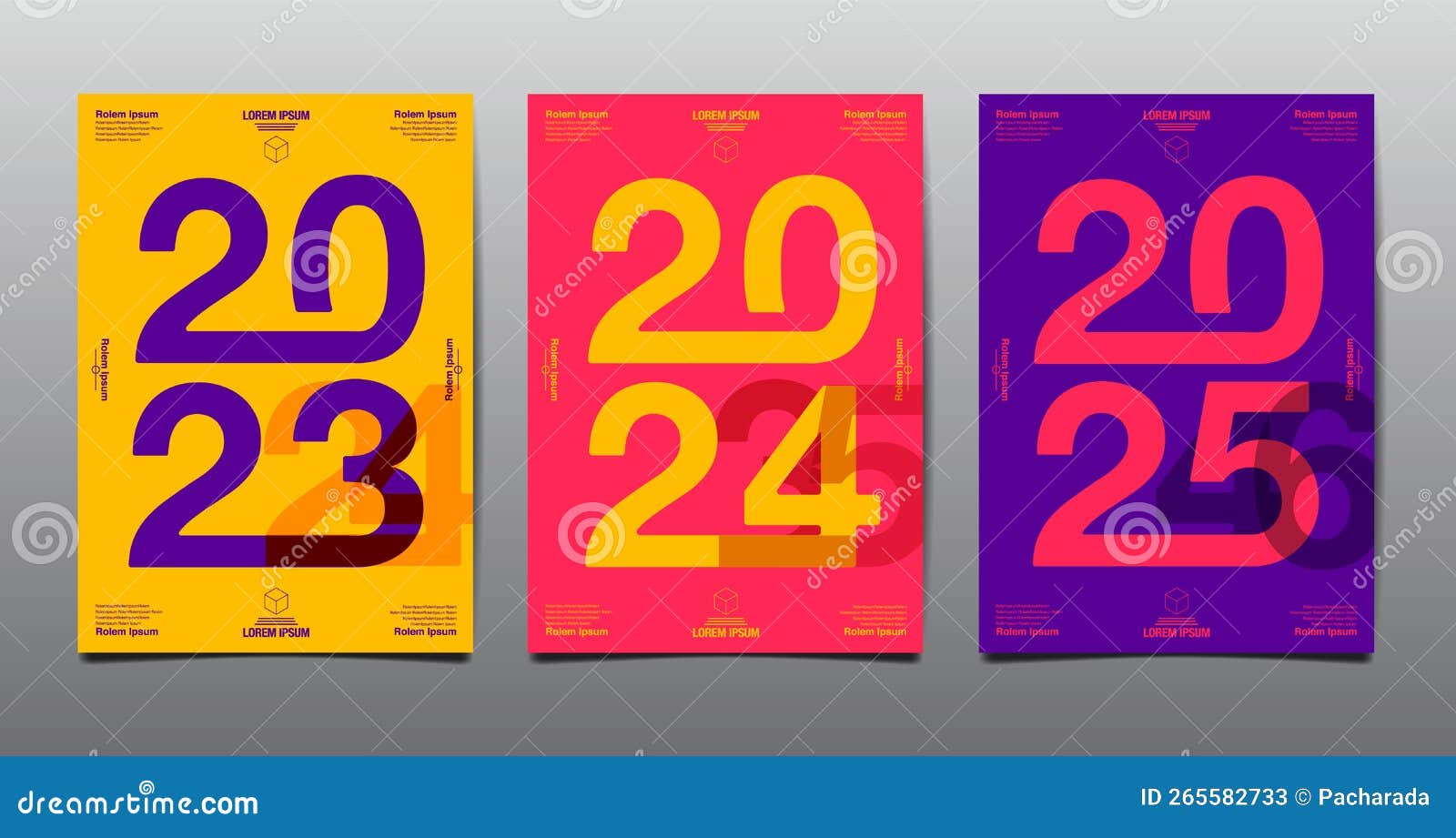 Template Layout Design 2023, 2024, 2025, Typography, Cover Book ...