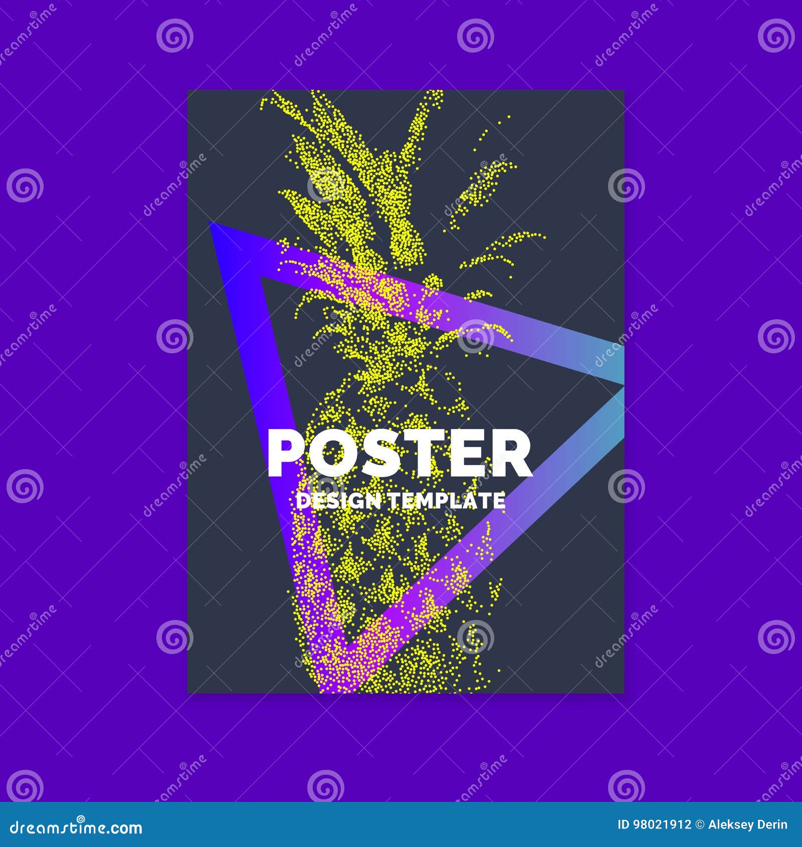Template for a Magazine about Music, Modern Poster. Stock Vector ...
