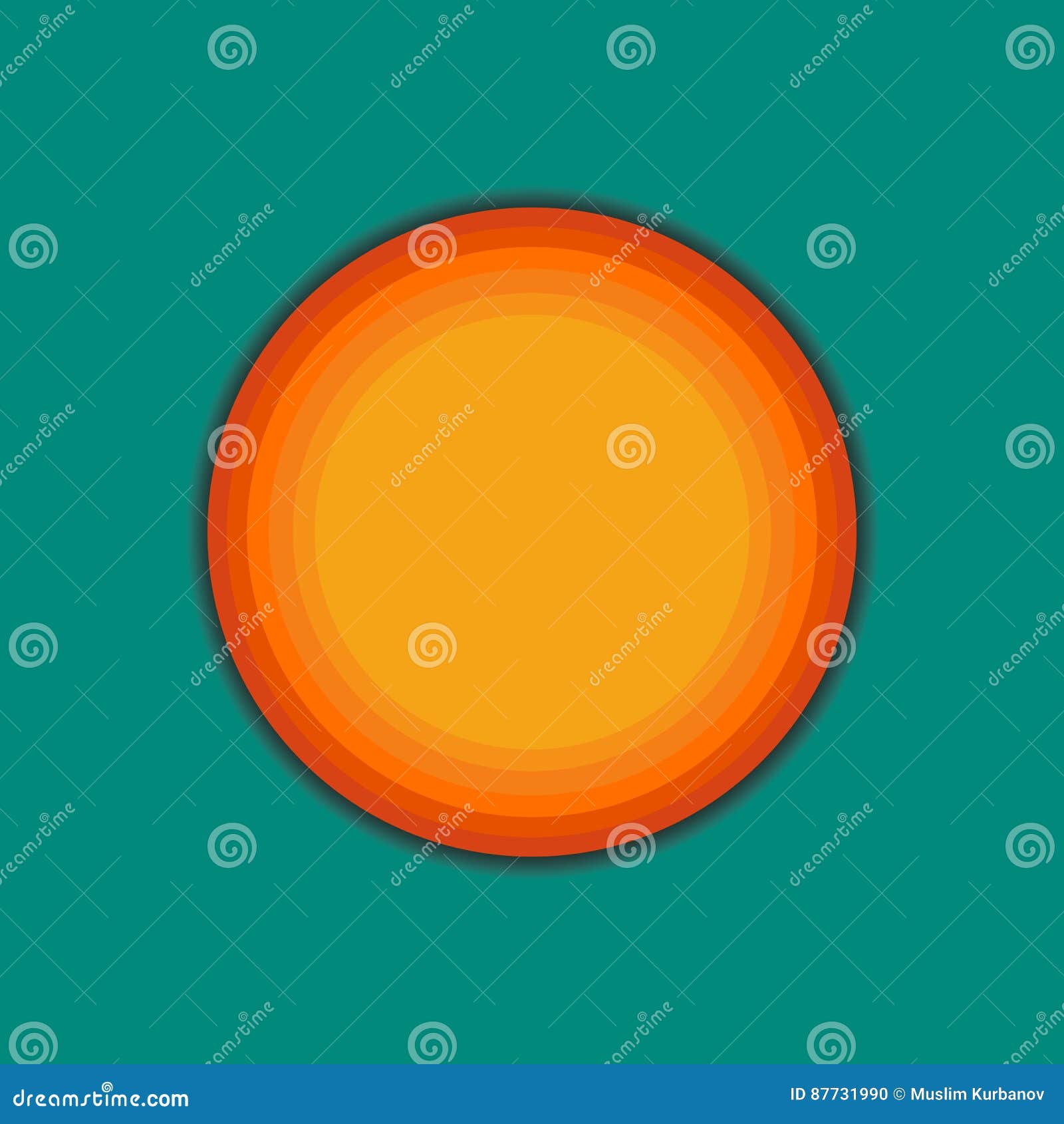 Template Material Design Logo. Vector Illustration Stock Vector ...