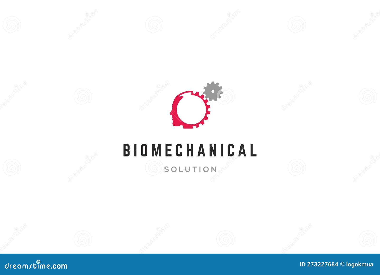 Biomechanical Sample Logo Design Stock Vector - Illustration of face ...