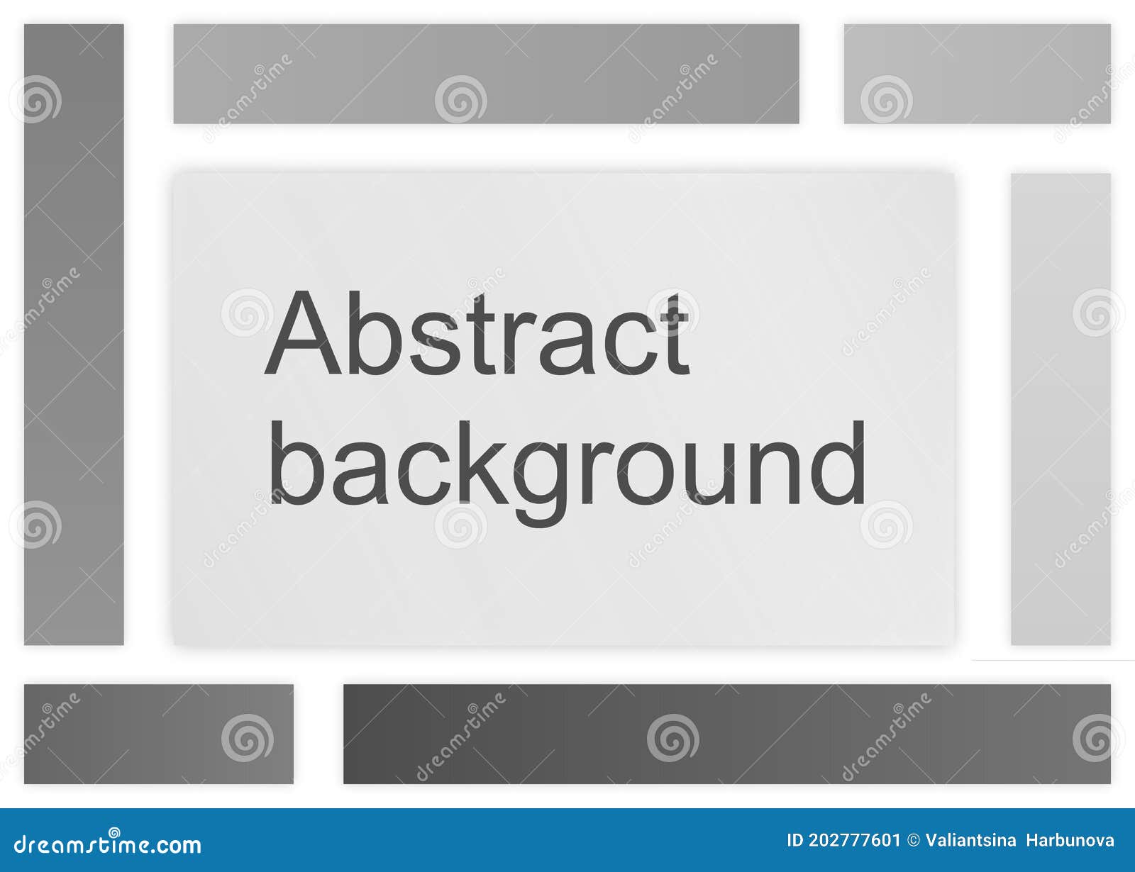 Template for Photos or Text in Gray. Abstract Background Stock Vector ...
