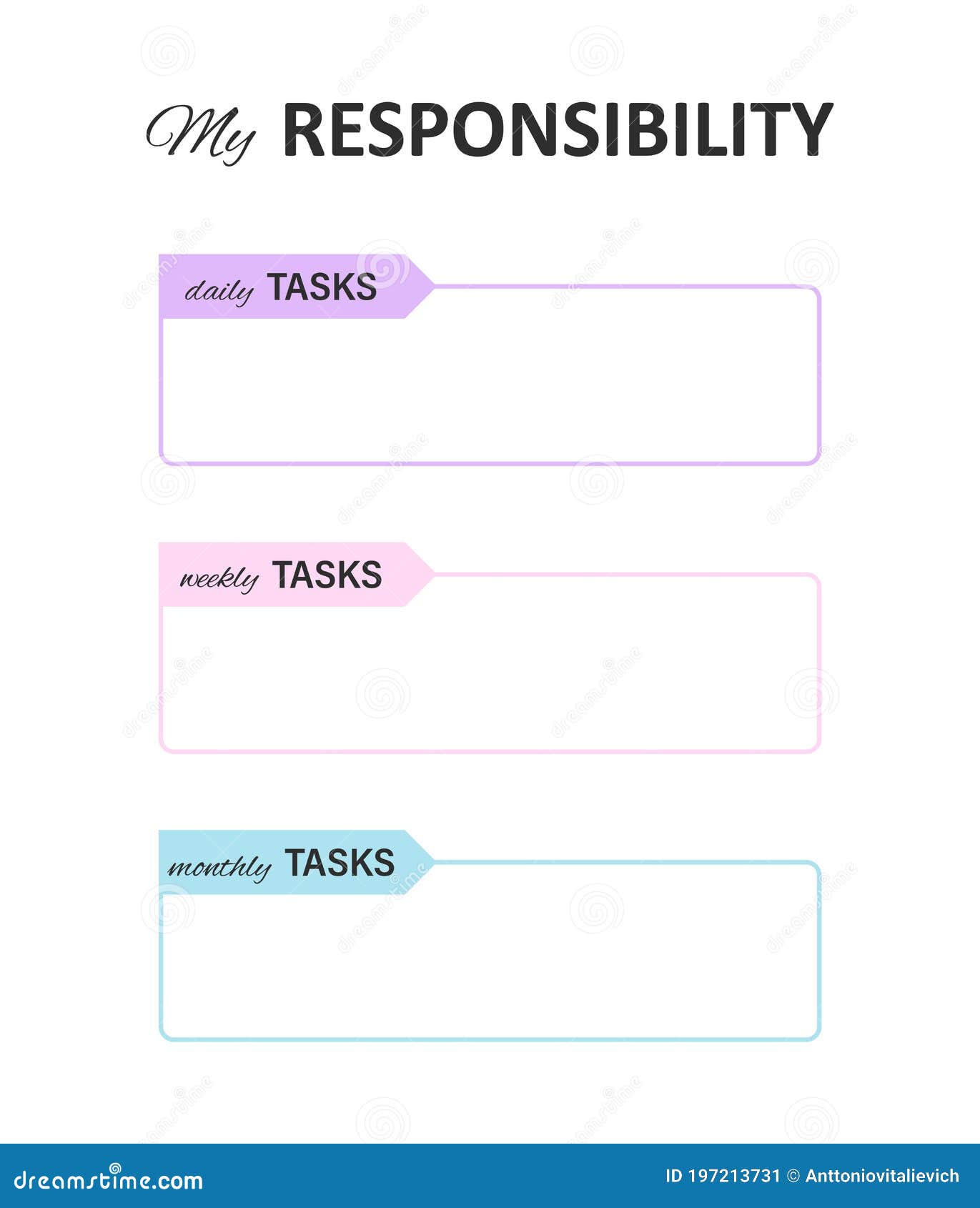 Template Chore Jacket Vector Illustration Flat Sketch Design ...