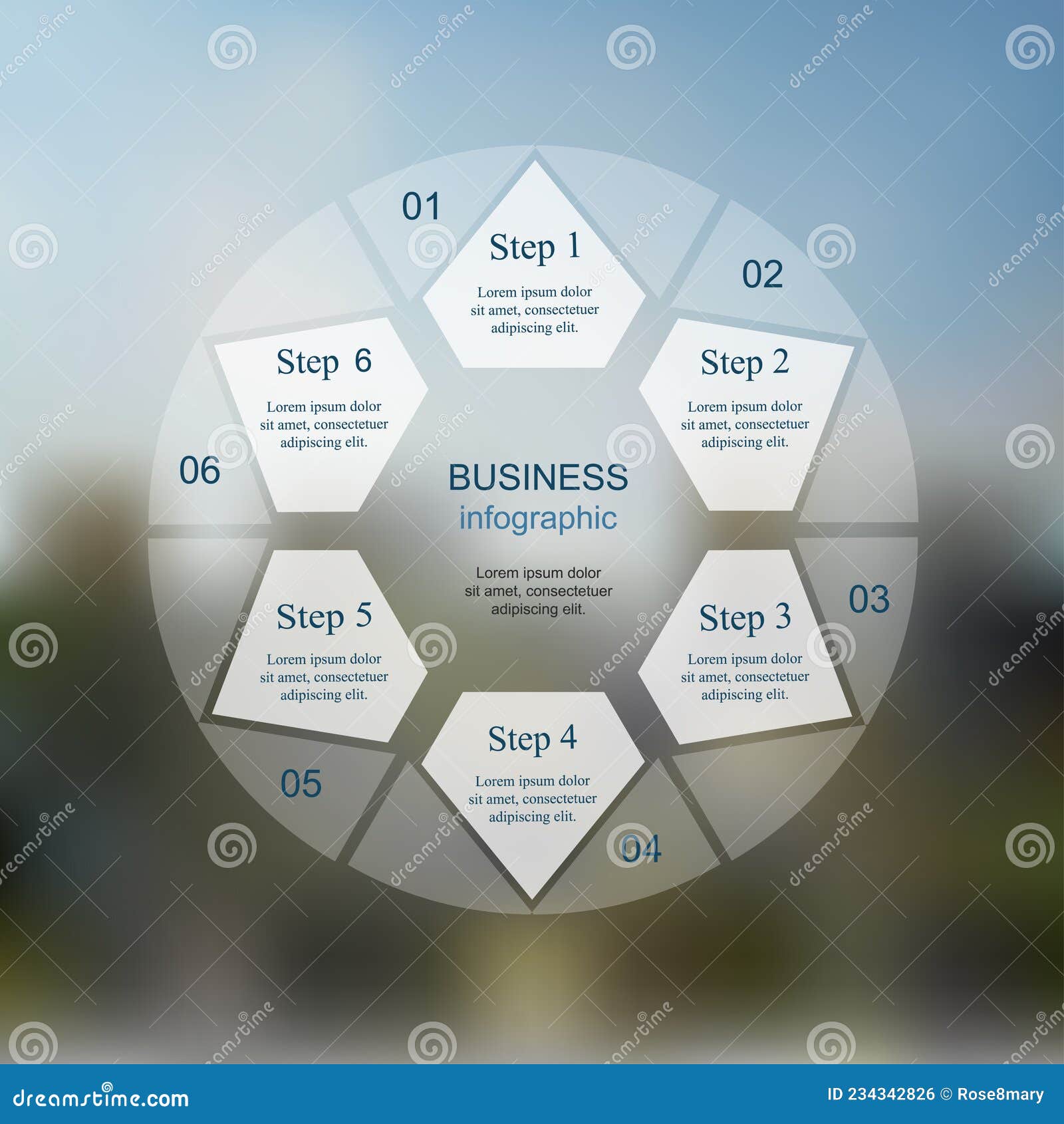 Template for presentation stock vector. Illustration of marketing ...