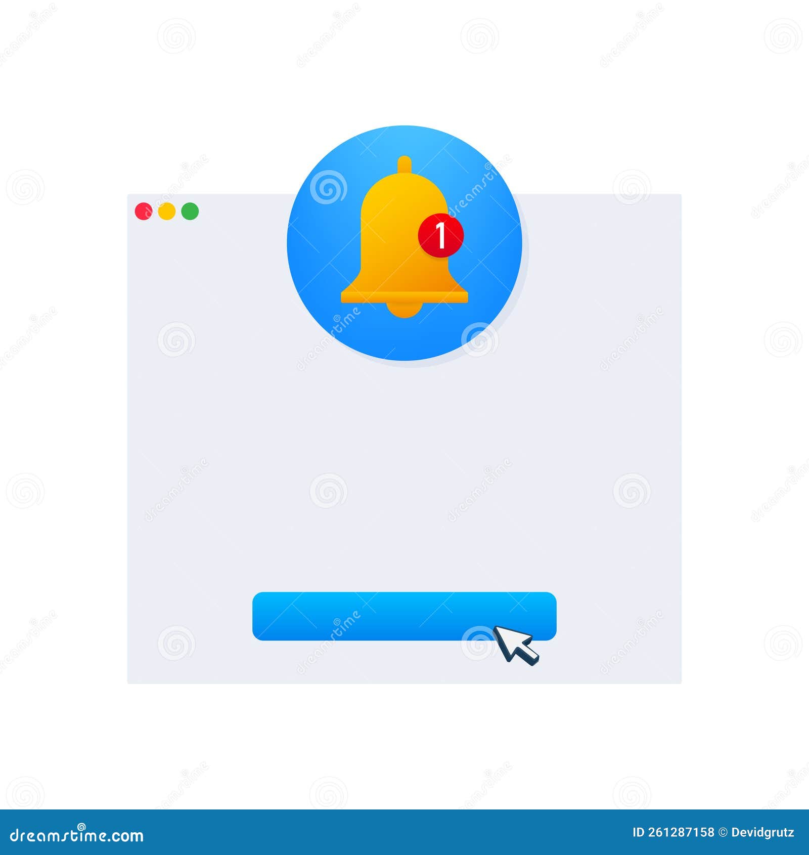 Template with Reminder. Calendar Deadline Stock Illustration ...