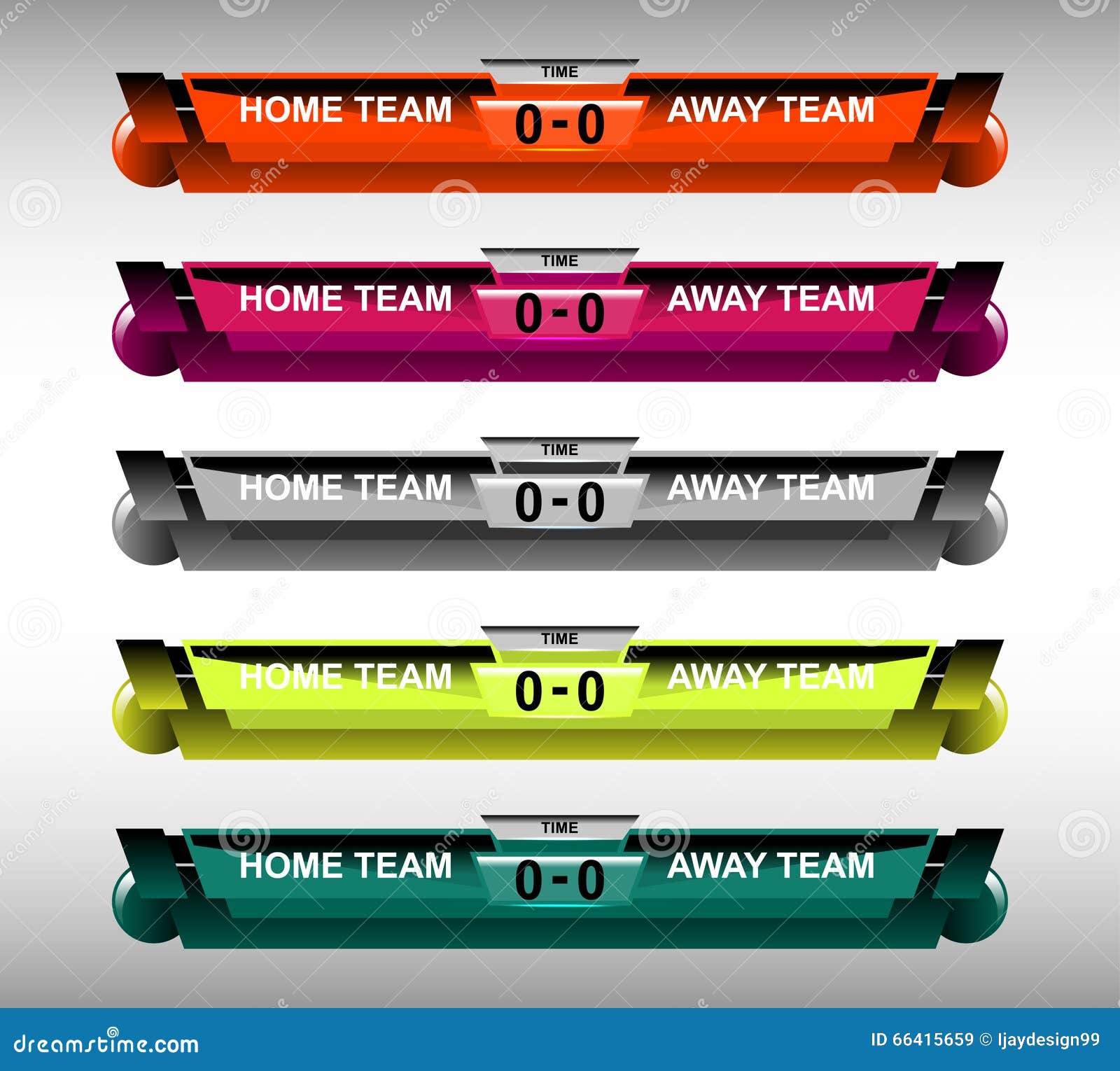 Template Scoreboard stock vector. Illustration of champions - 66415659