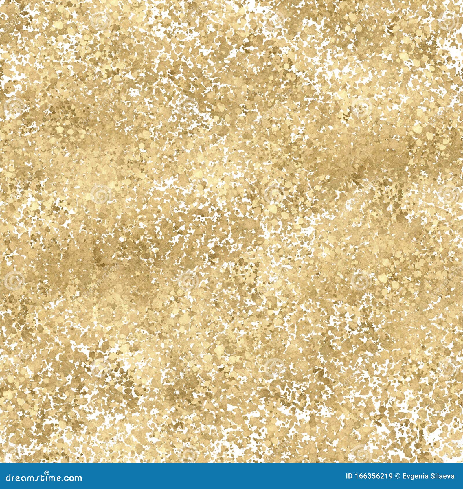 Gold Seamless Texture Abstract Glitter Metallic Background Stock Vector
