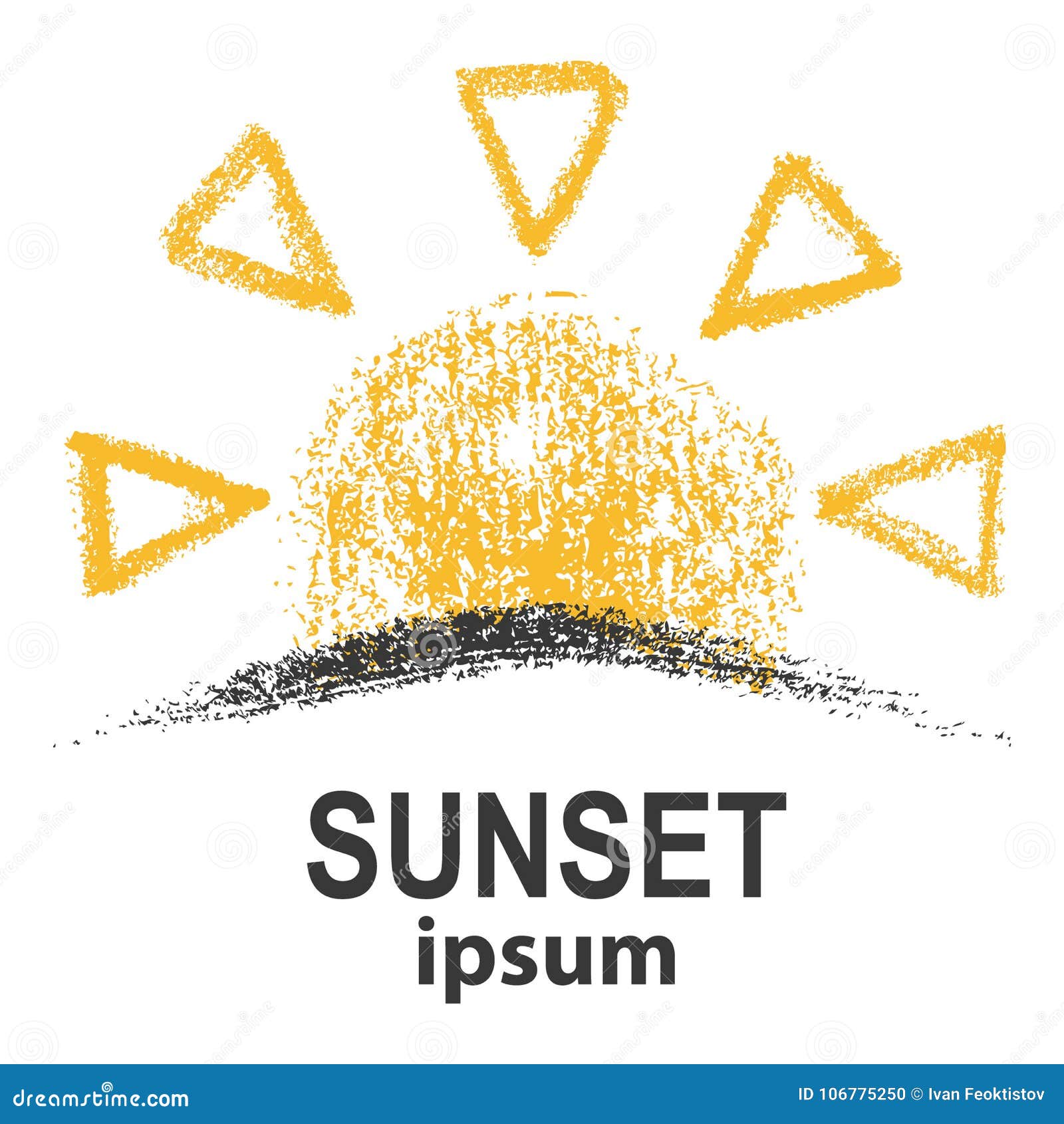 Template for suny logo stock vector. Illustration of shape - 106775250