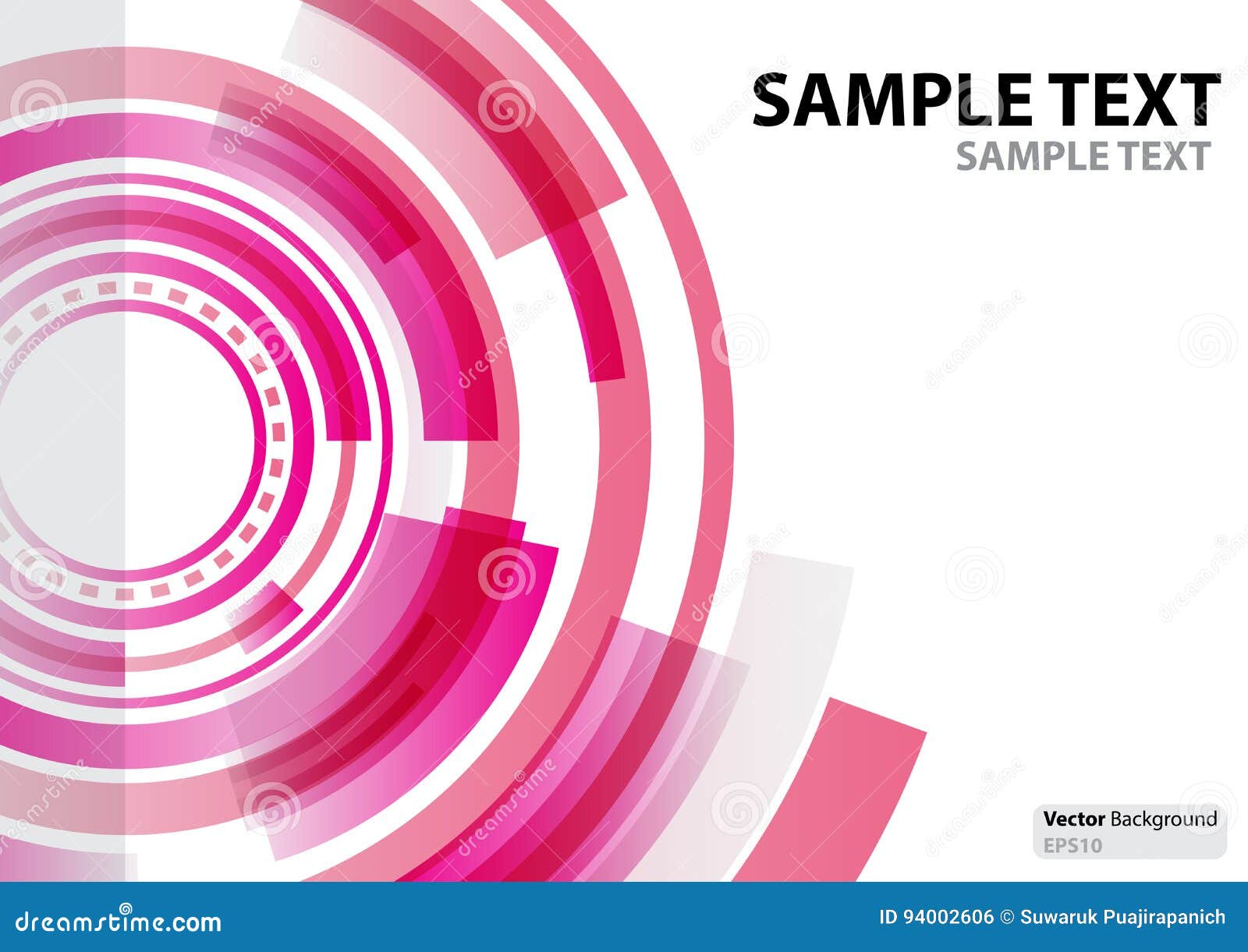 A4 Template Technology Abstract Theme Stock Vector - Illustration of ...
