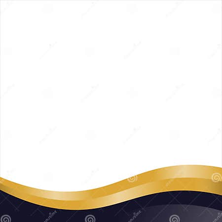 Black & Gold Footer stock vector. Illustration of brand - 263247006