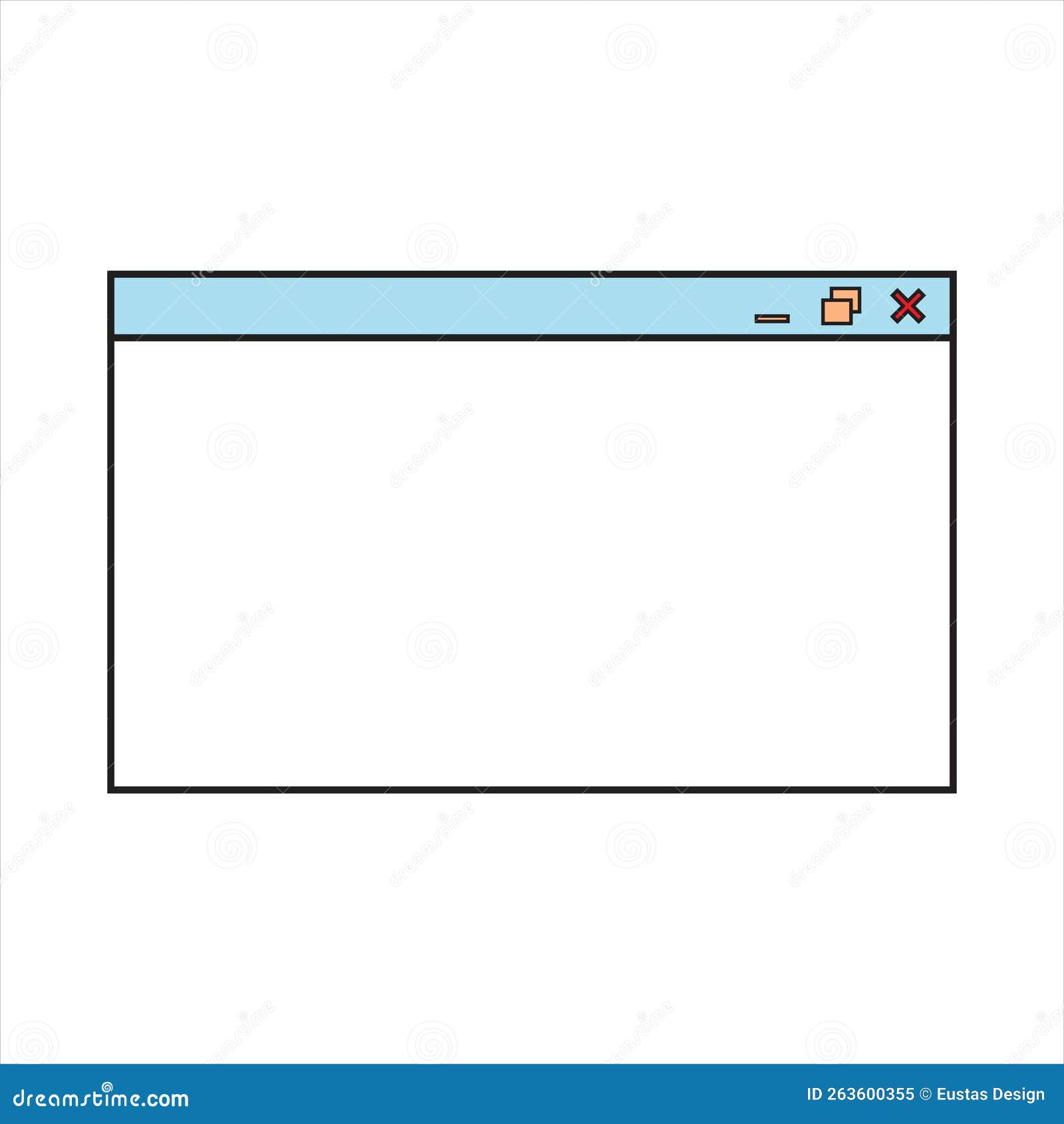Computer Screen Illustration Stock Vector - Illustration of line ...