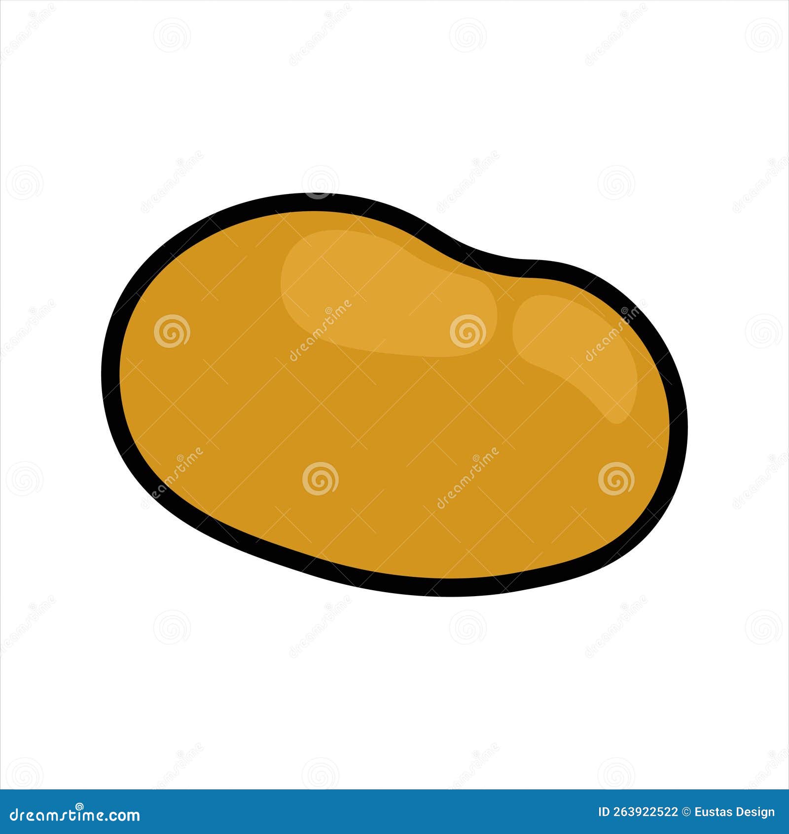 Potato Vegetable Illustration Stock Vector - Illustration of template ...