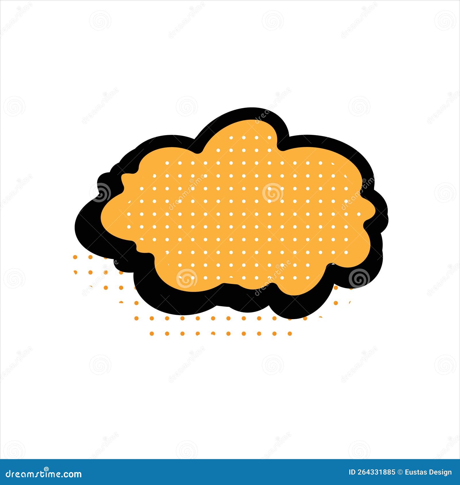Bubble Balloon Boom stock vector. Illustration of vector - 264331885