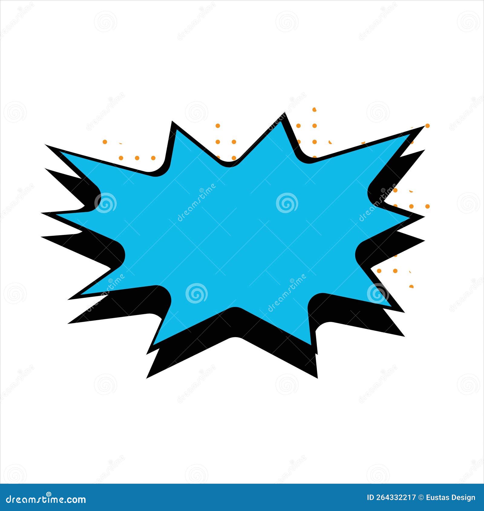 Bubble Balloon Boom stock vector. Illustration of comic - 264332217