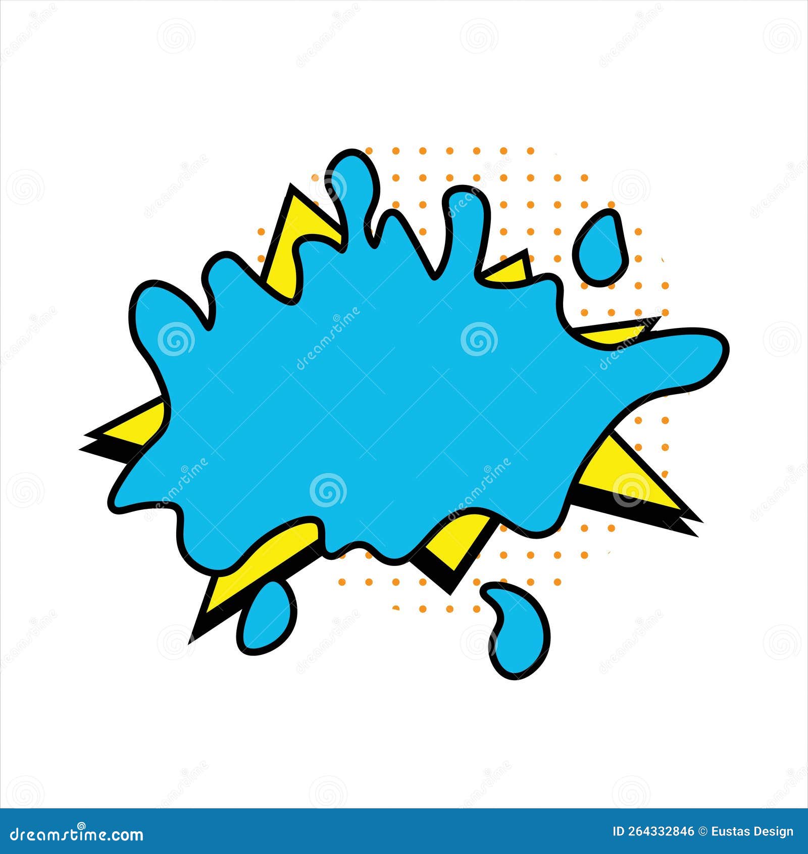 Bubble Balloon Boom stock vector. Illustration of presentation - 264332846