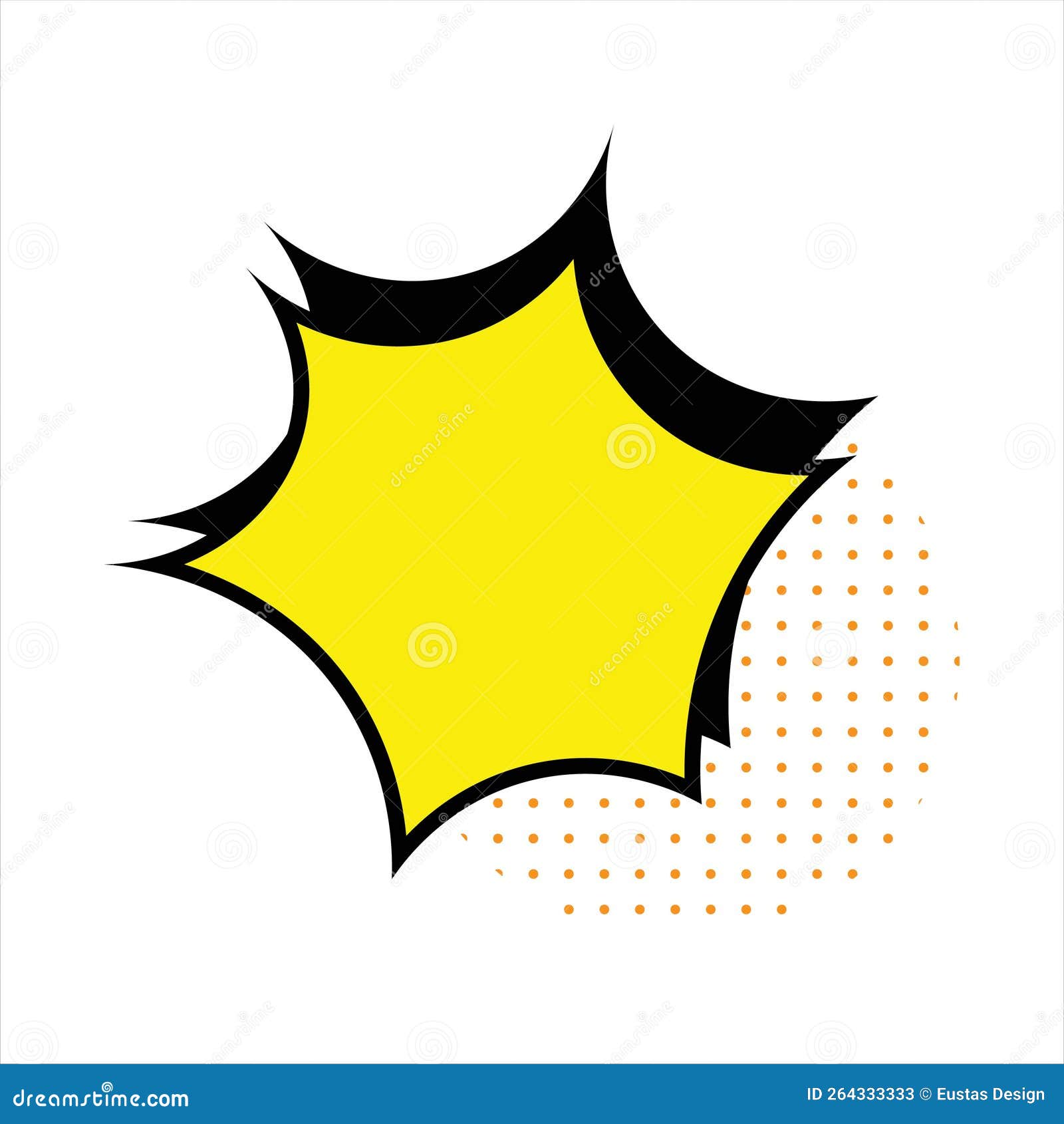 Bubble Balloon Boom stock vector. Illustration of upload - 264333333