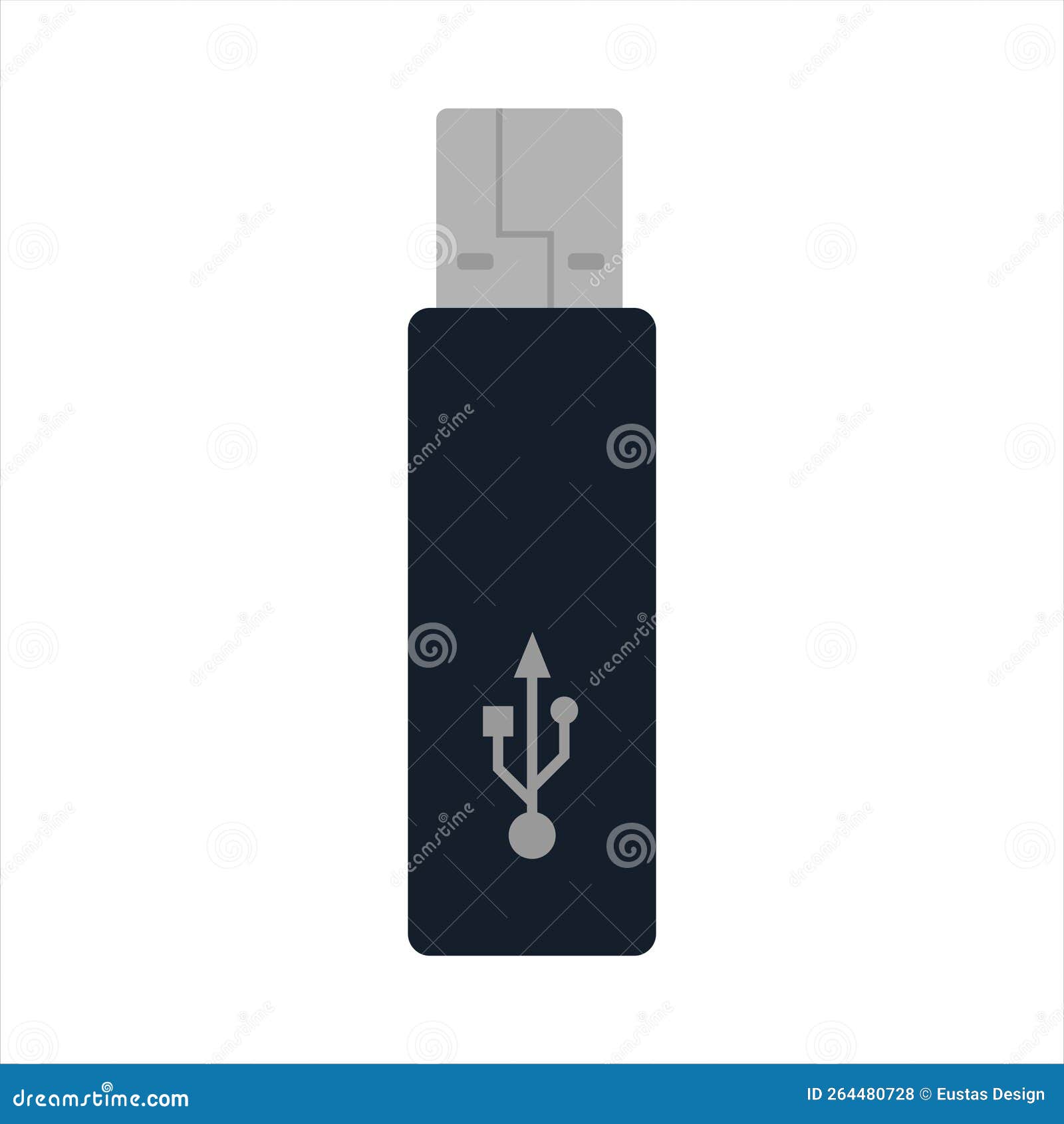 Flashdisk Gadget Illustration Stock Vector - Illustration of icon ...