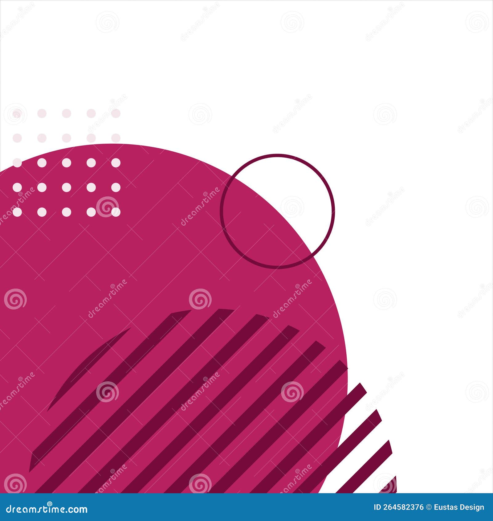 Memphis Bubble Corner Border Cartoon Vector | CartoonDealer.com #264582331