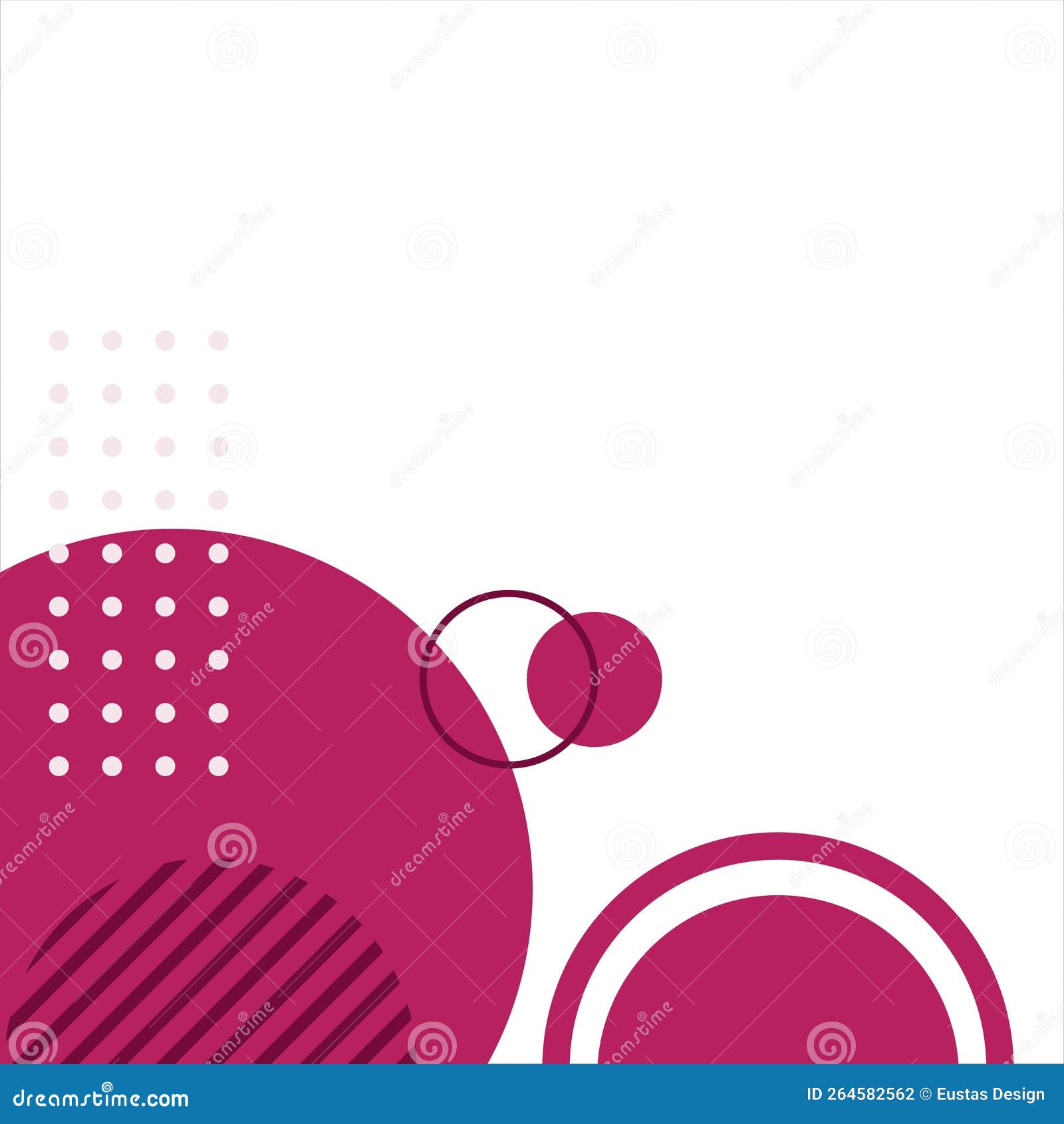 Memphis Bubble Corner Border Stock Vector - Illustration of soulful ...