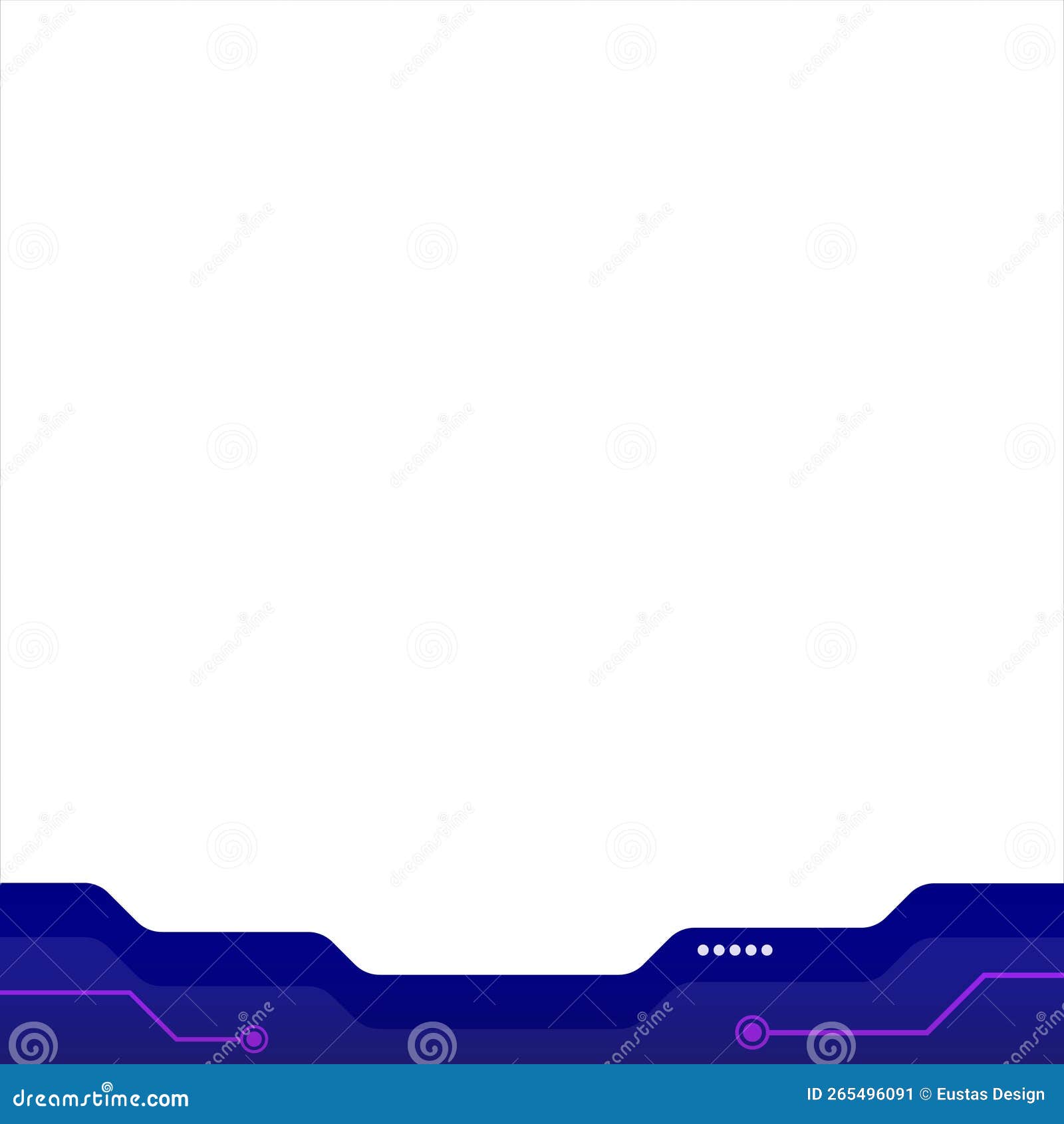 Corporate Tech Header Footer Stock Vector - Illustration of advertising ...