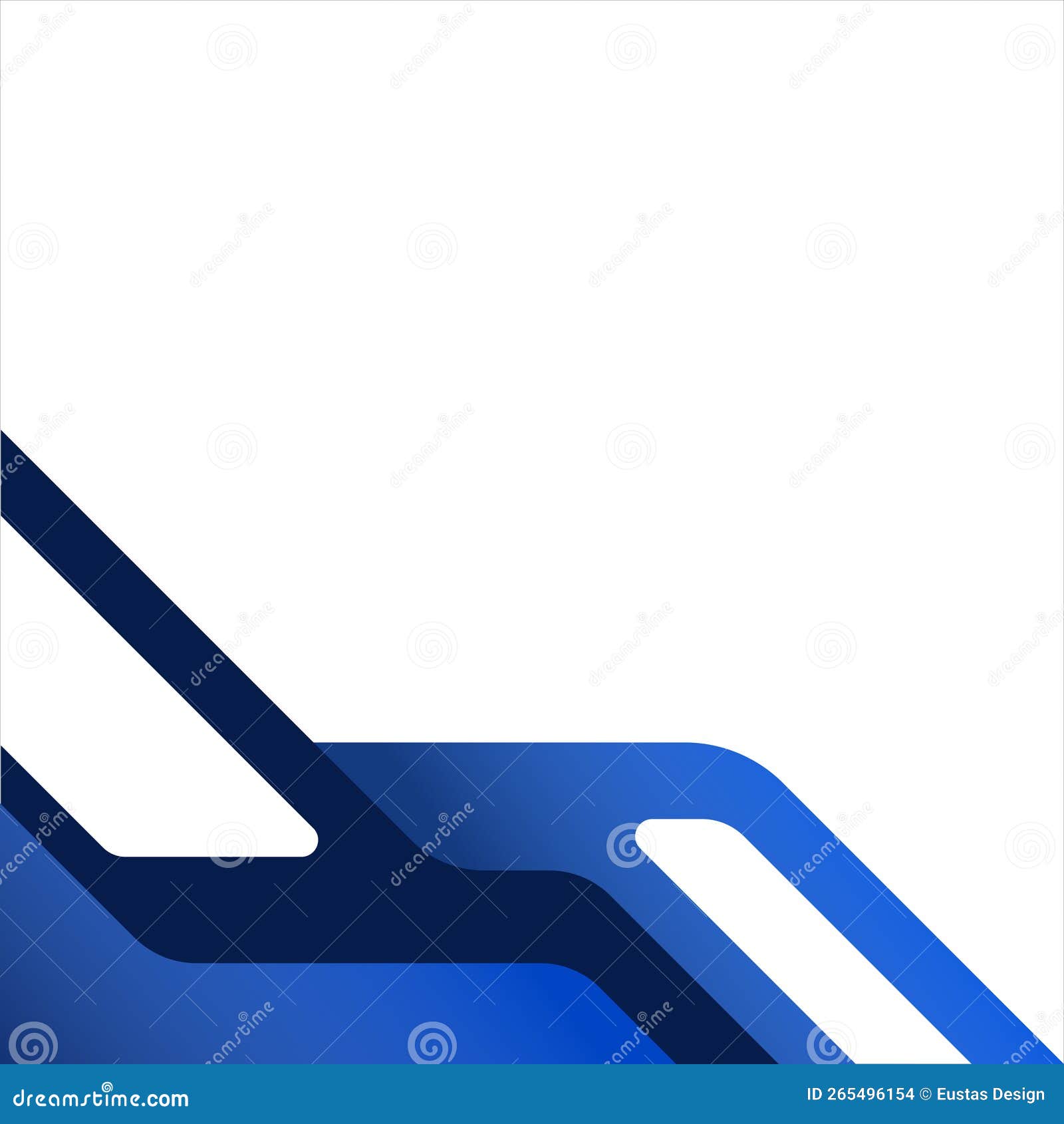 Business Corner Design Template Vector Stock Vector - Illustration of ...