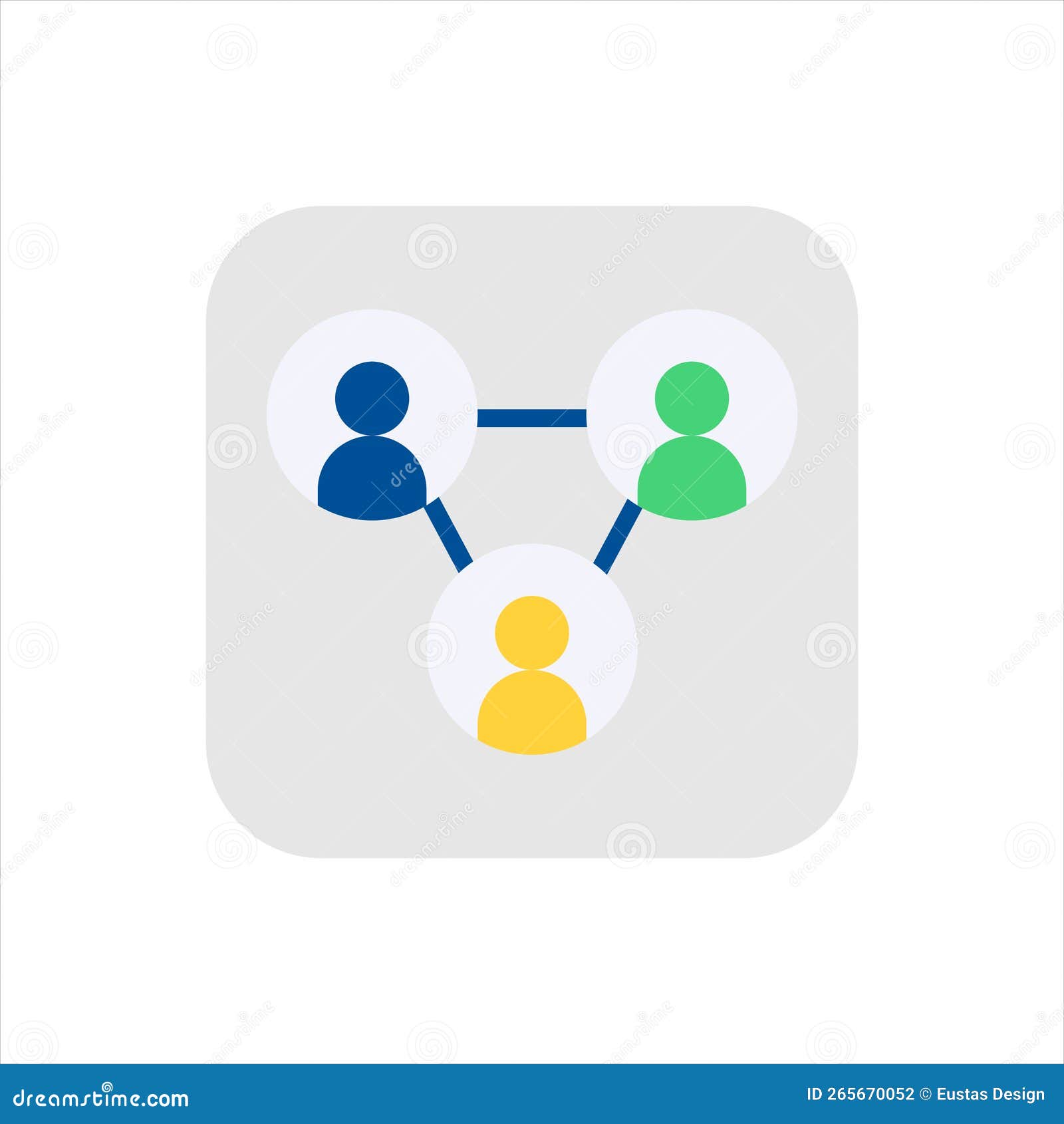 Business Connection Icon Vector Stock Vector - Illustration of template ...