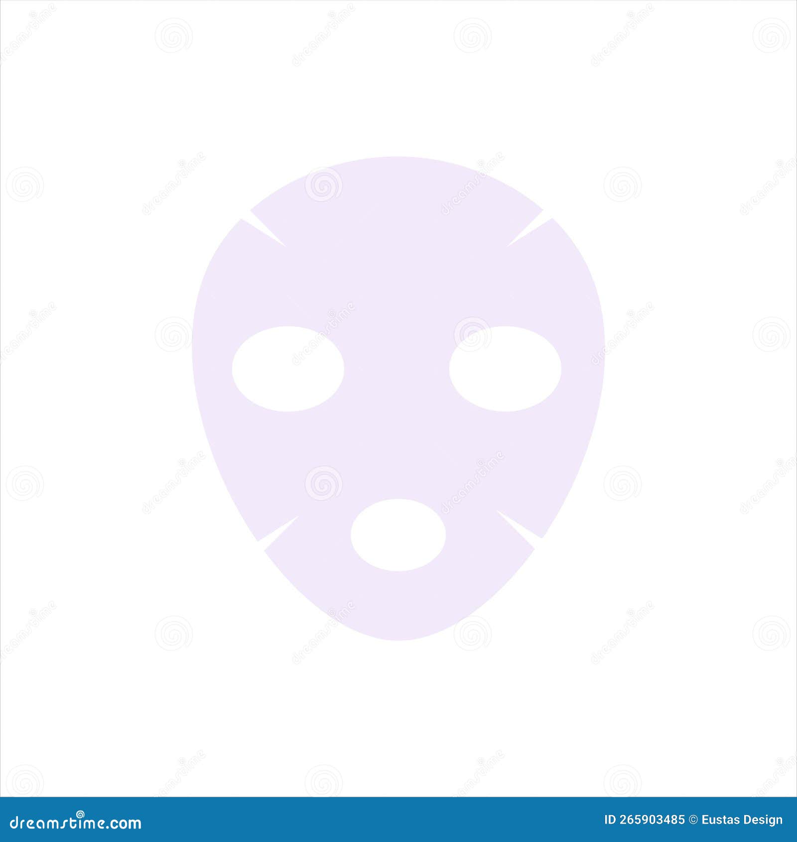 Facial Treatment Tools Icon Stock Vector - Illustration of face, tools ...