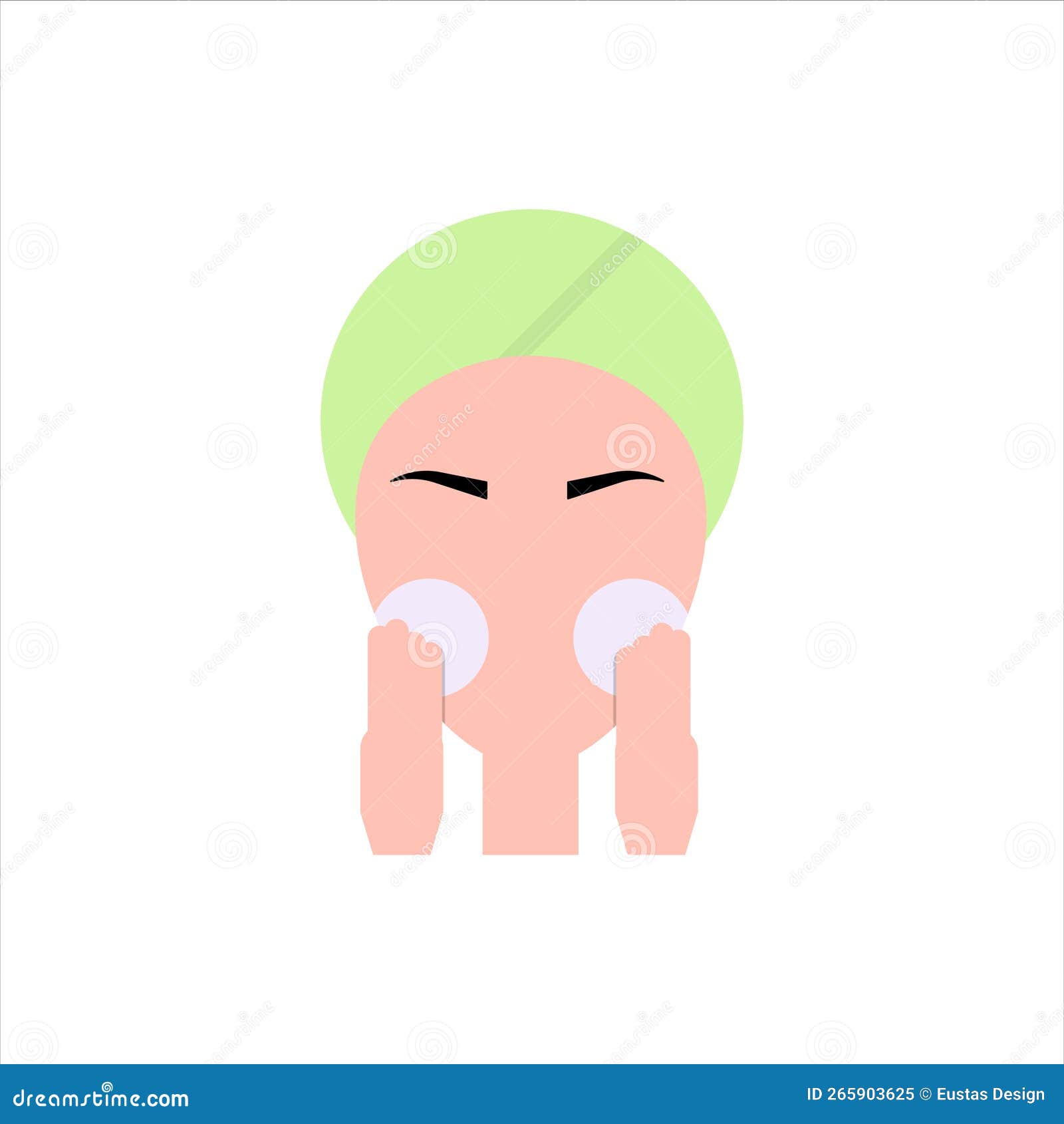 Facial Treatment Tools Icon Stock Vector - Illustration of presentation ...
