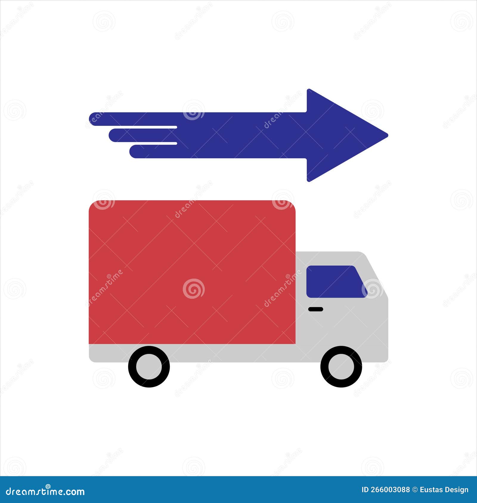E Commerce Delivery Icon Vector Stock Vector - Illustration of cartoon ...