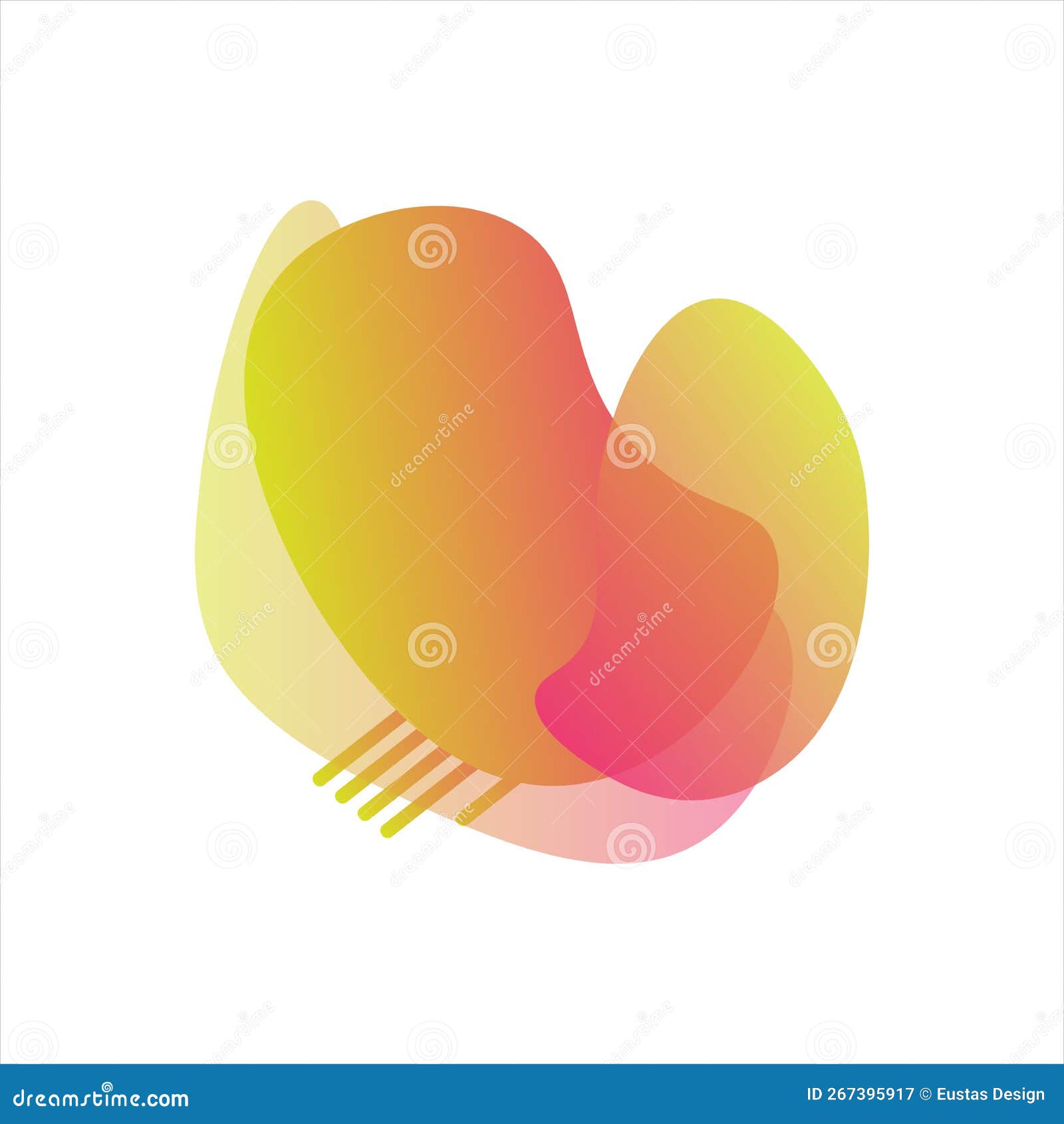 Blob Gradient Design Vector Stock Vector - Illustration of pattern ...