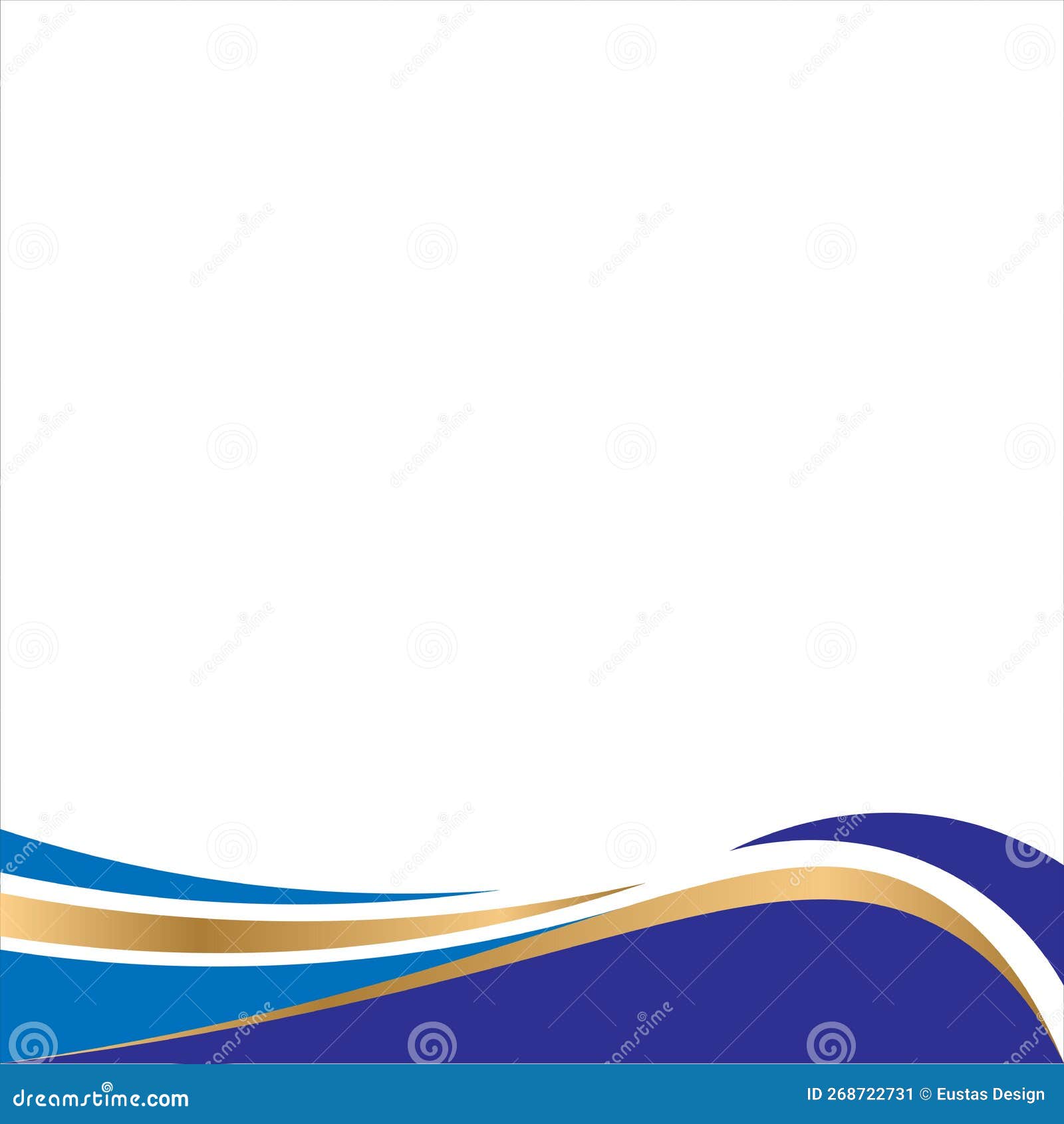 Business Shape Footer stock vector. Illustration of banner - 268722731