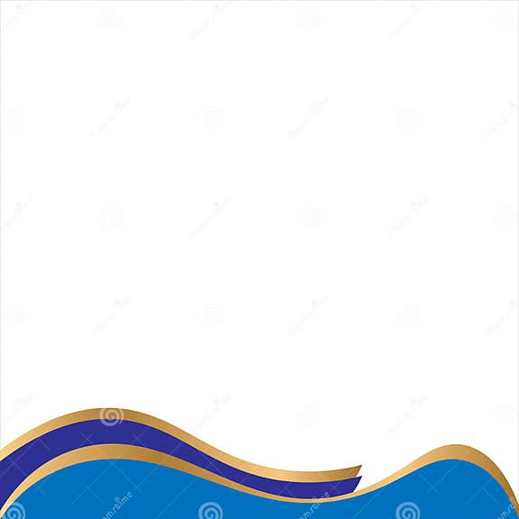 Business Shape Footer stock vector. Illustration of cartoon - 268722739