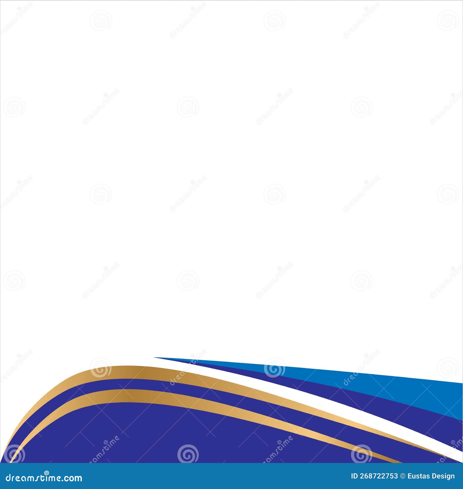 Business Shape Footer stock vector. Illustration of graphic - 268722753