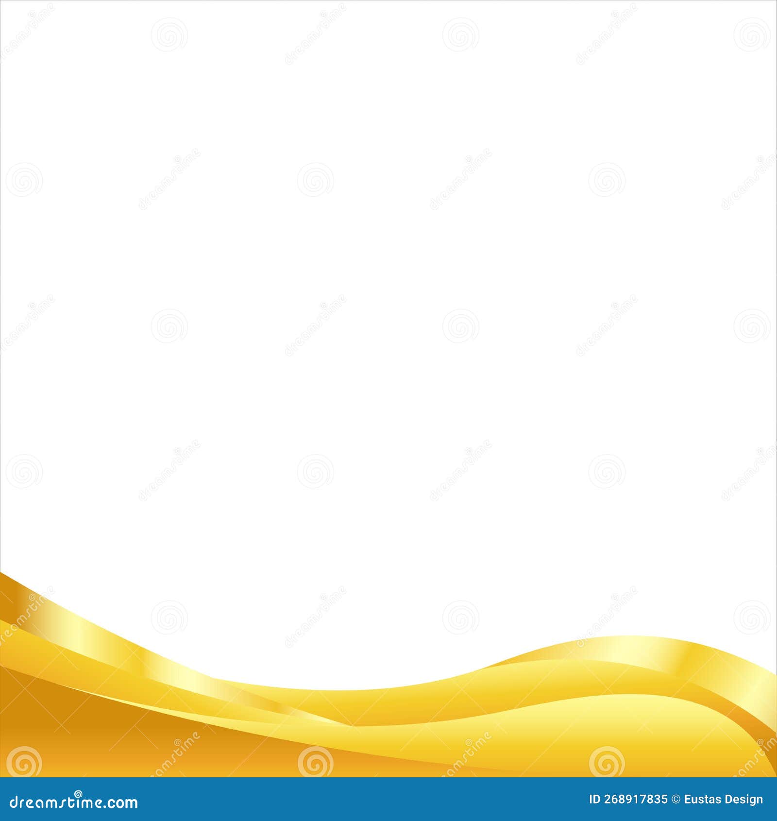 Business Golden Footer stock vector. Illustration of text - 268917835
