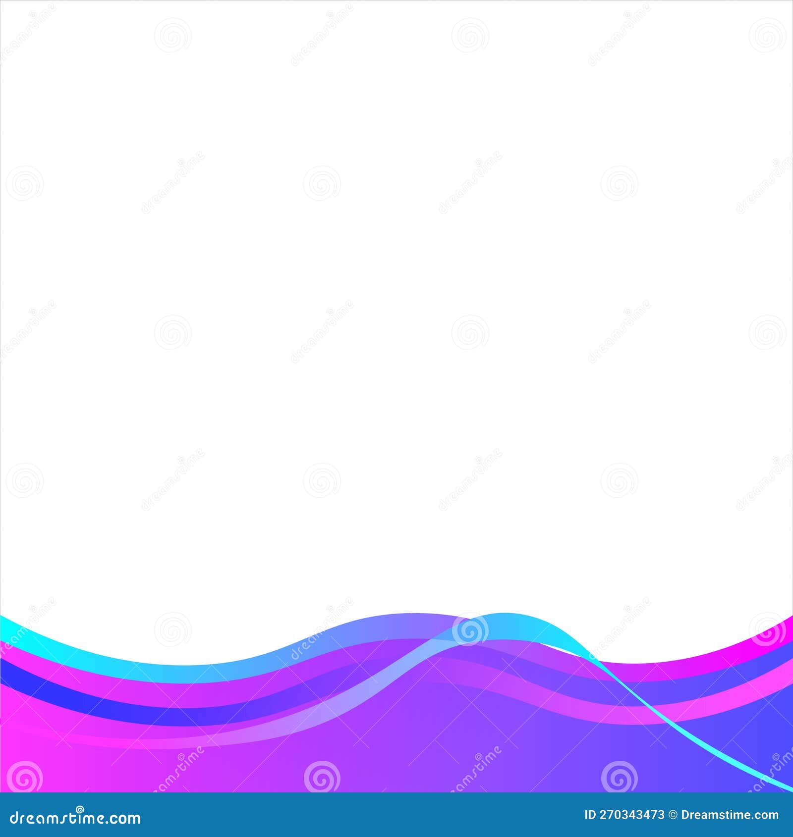 Gradient Abstract Footer stock vector. Illustration of header - 270343473