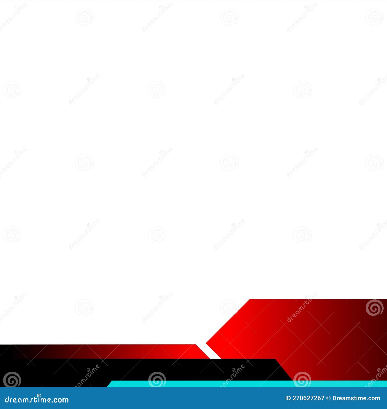 Gradient Modern Footer stock illustration. Illustration of gradient ...