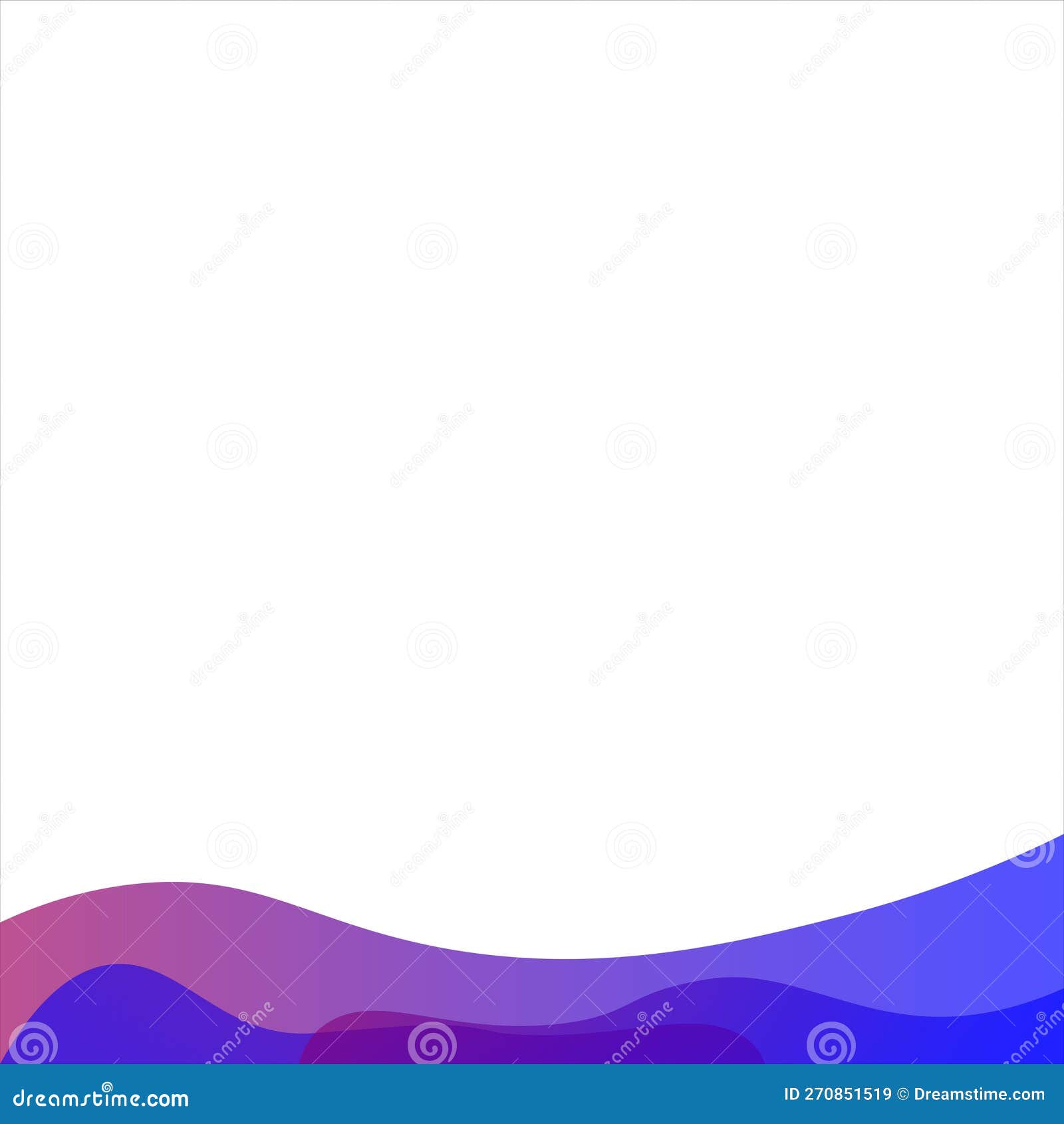 Gradient Design Footer stock illustration. Illustration of line - 270851519