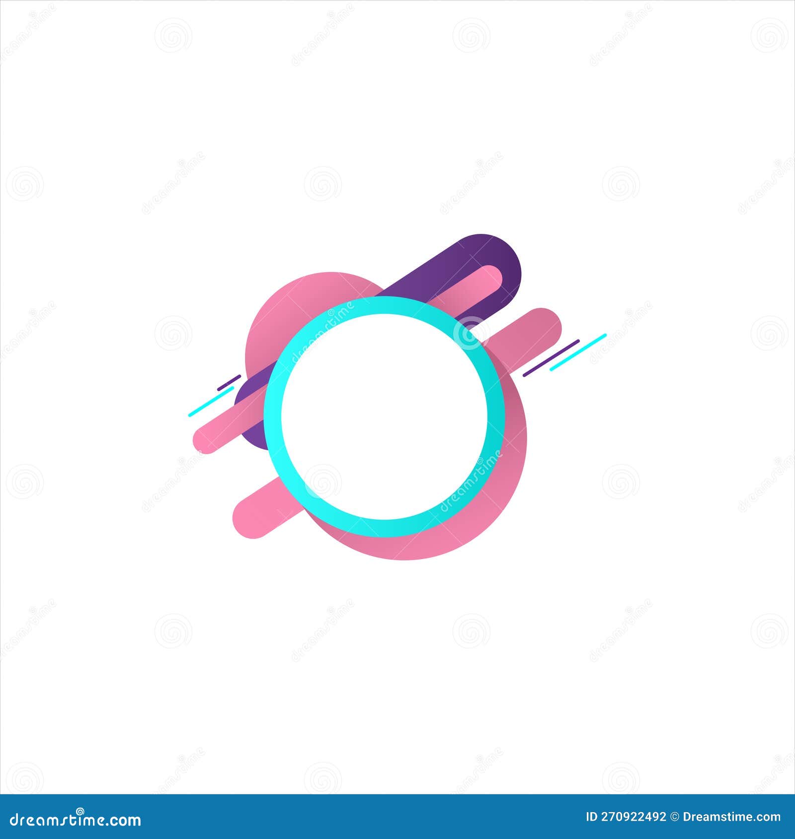Abstract Circle Border stock vector. Illustration of drawing - 270922492