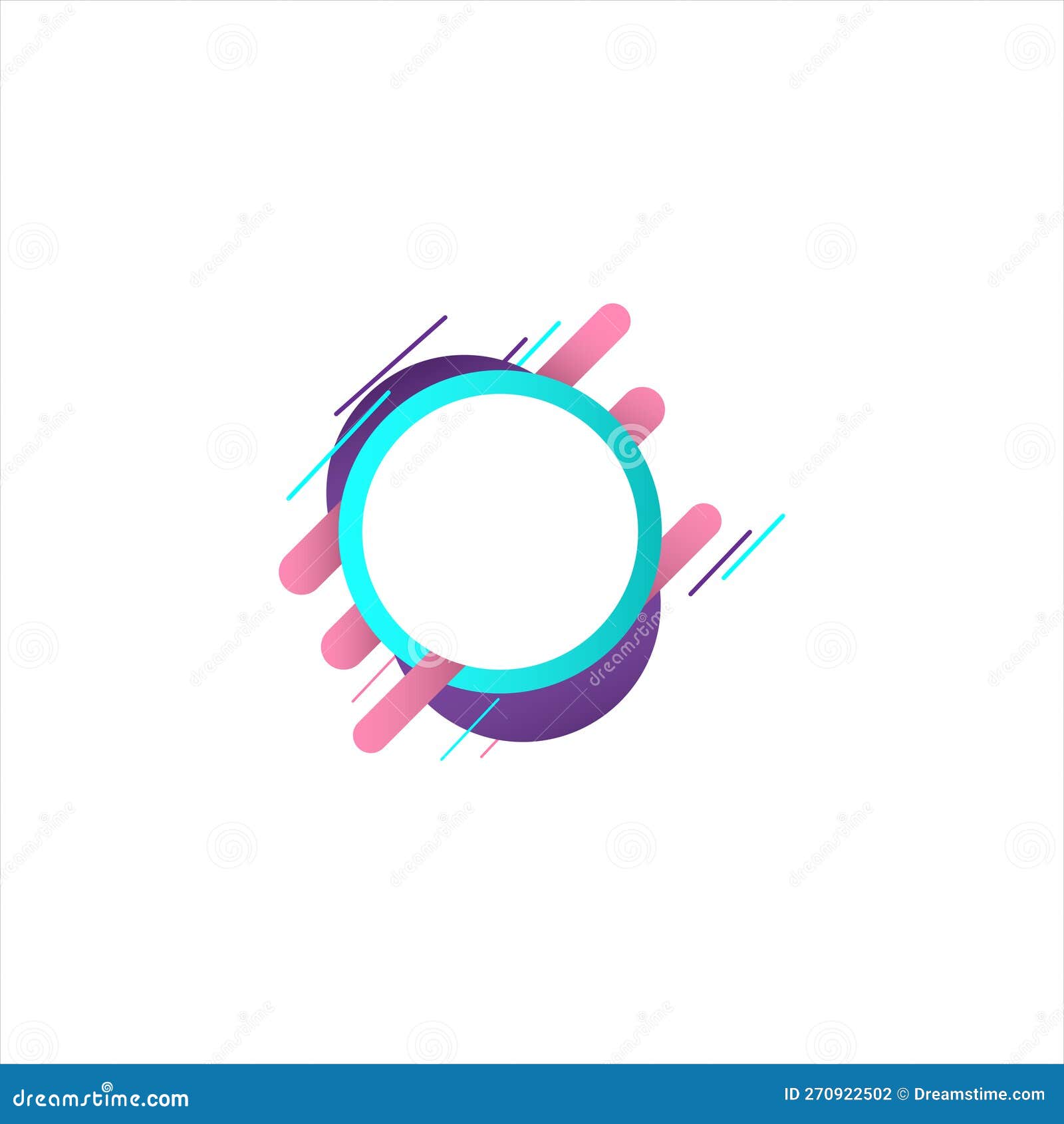 Abstract Circle Border stock vector. Illustration of upload - 270922502
