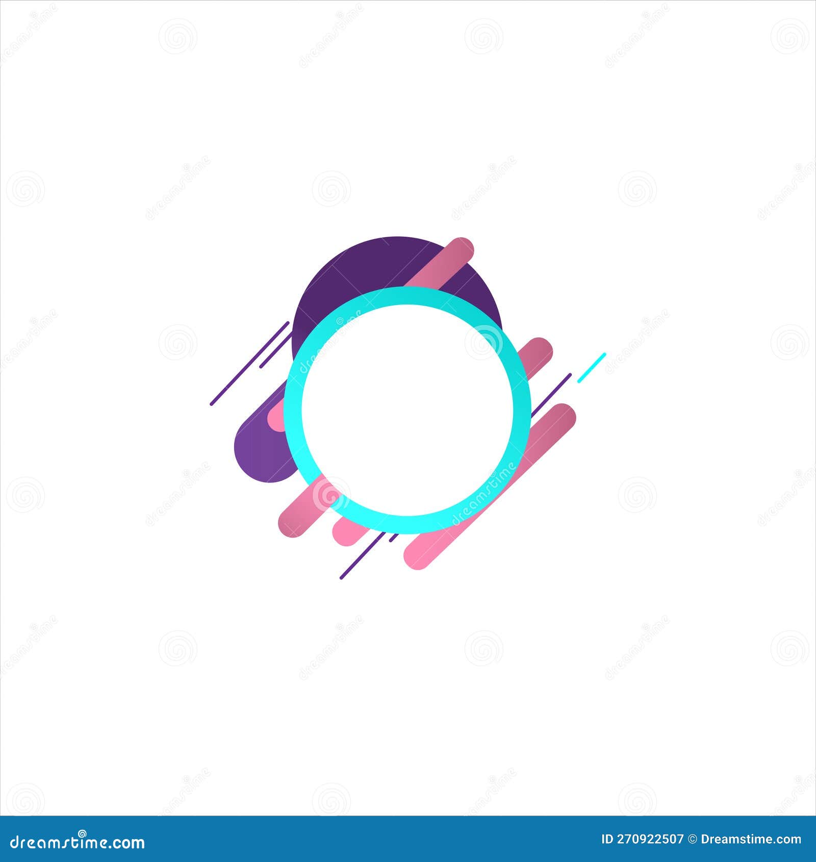 Abstract Circle Border stock vector. Illustration of organ - 270922507